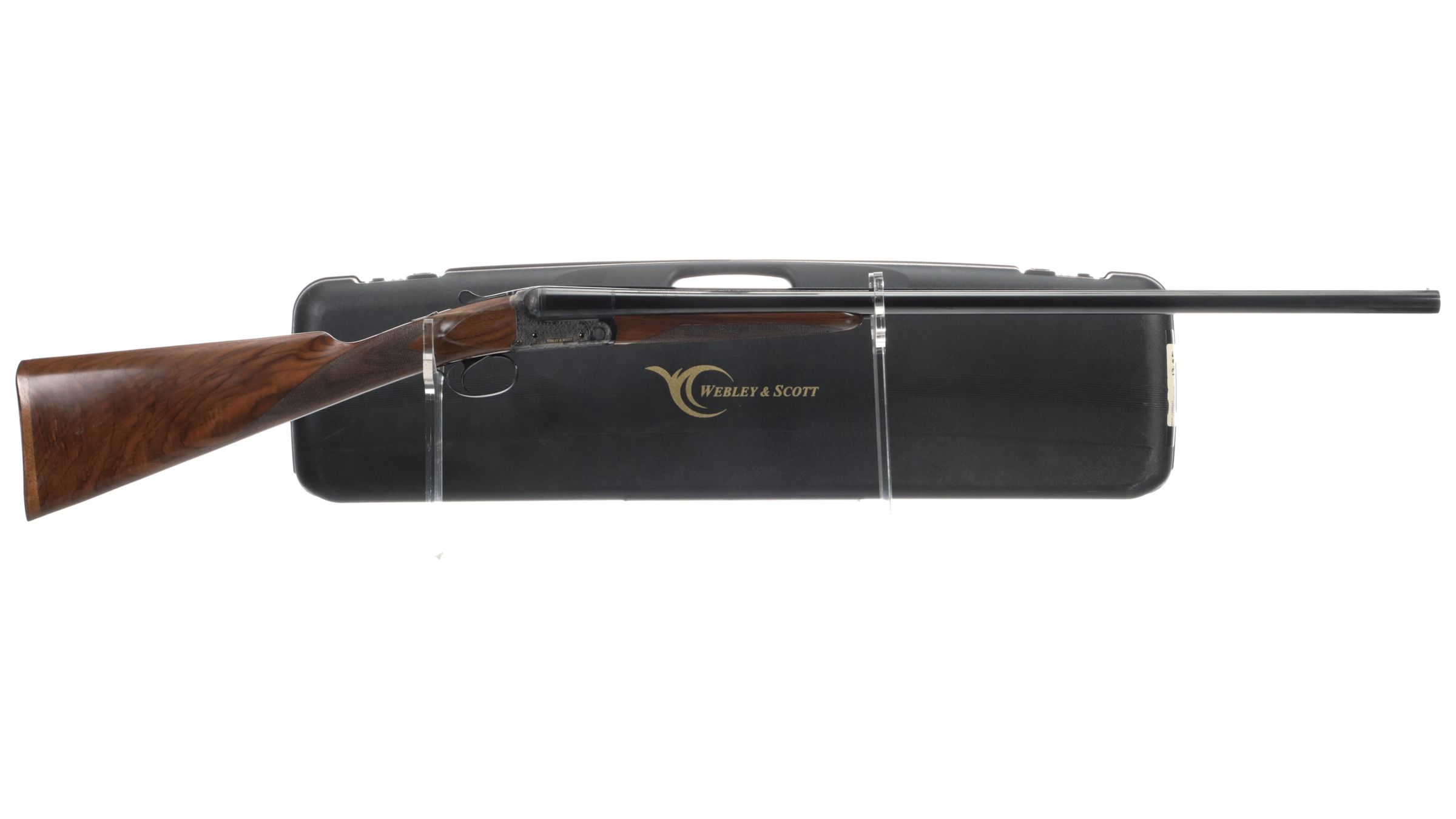 Webley & Scott Model 712 Double Barrel Shotgun with Case | Rock Island ...