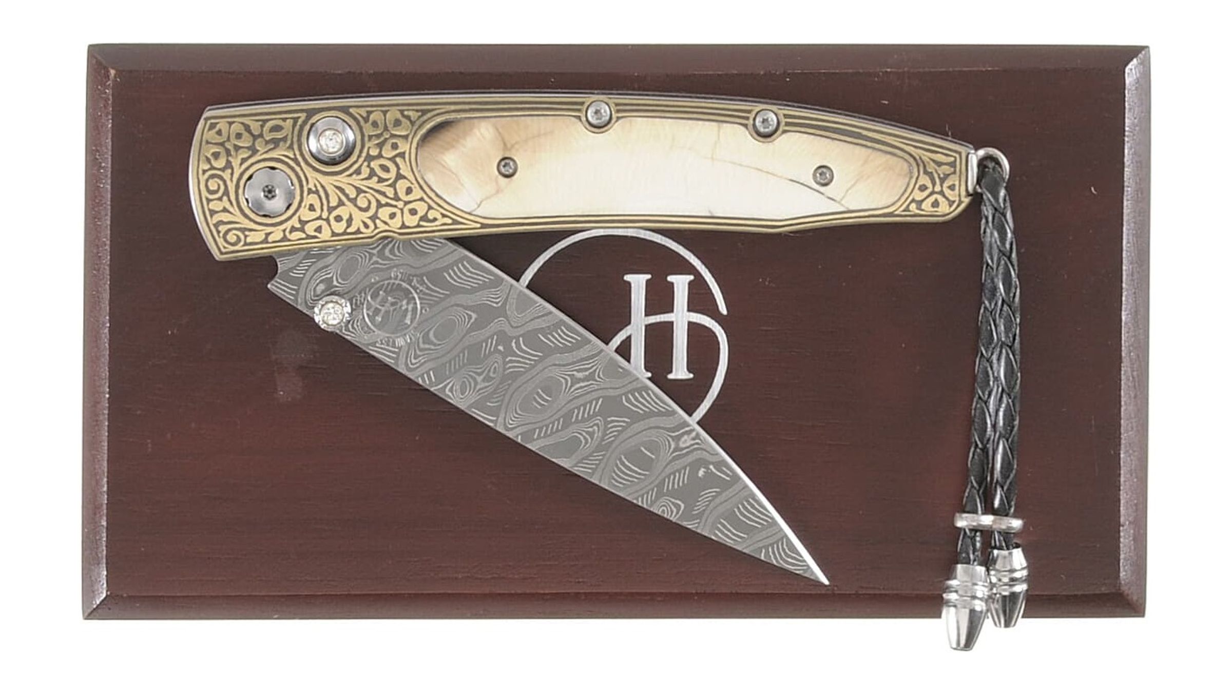 Cased William Henry Lock back Single Blade Folding Knife | Rock Island ...