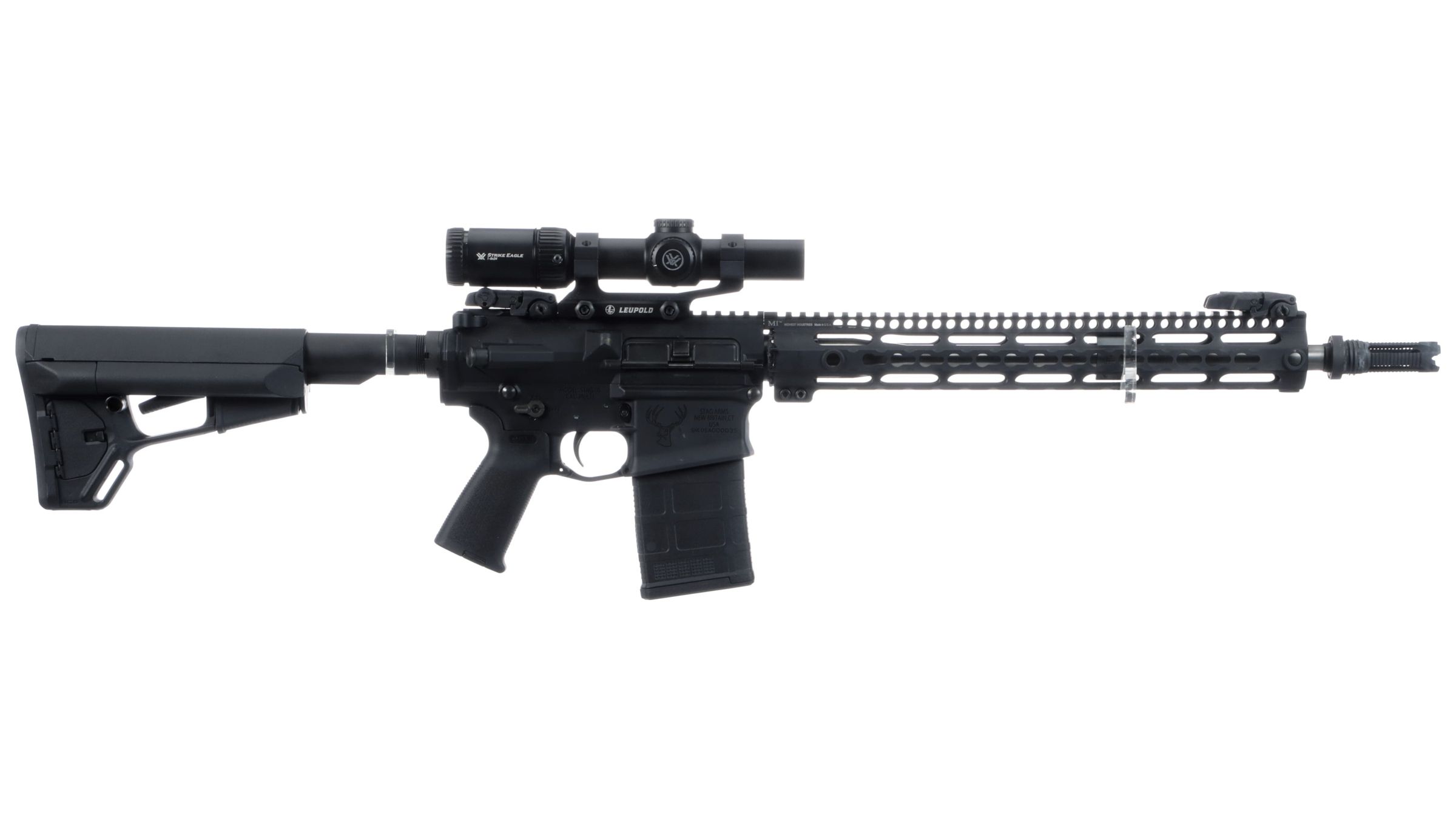 Stag Arms Stag-10 Semi-Automatic Rifle with Vortex Scope | Rock Island ...