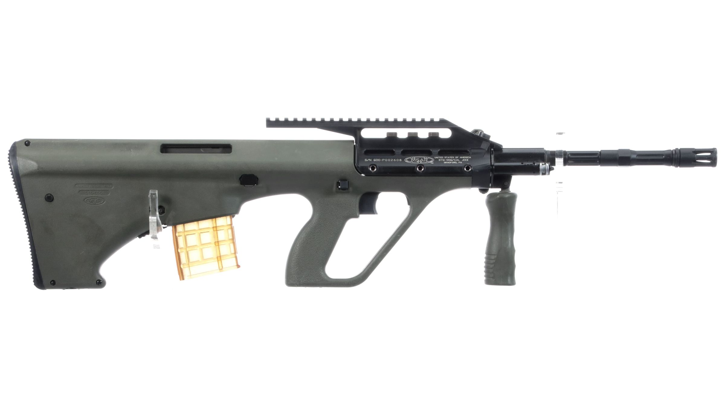 Desirable MSAR STG-556 Semi-Automatic Bullpup Rifle | Rock Island Auction