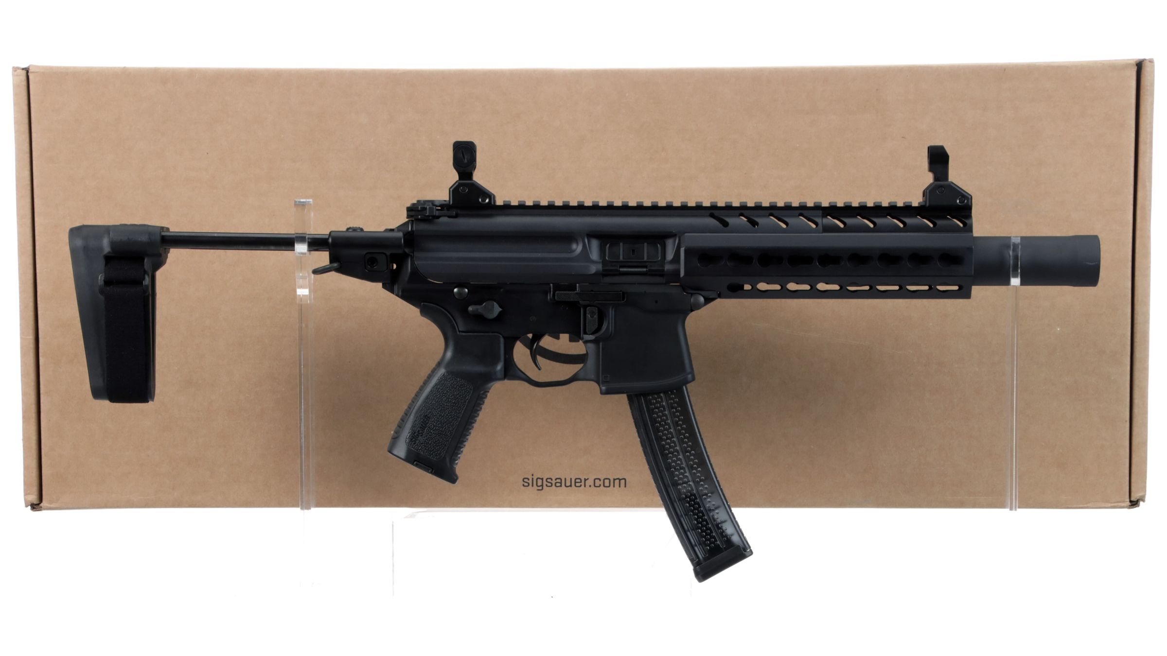 Sig Sauer Mpx Semi Automatic Pistol With Box Rock Island Auction