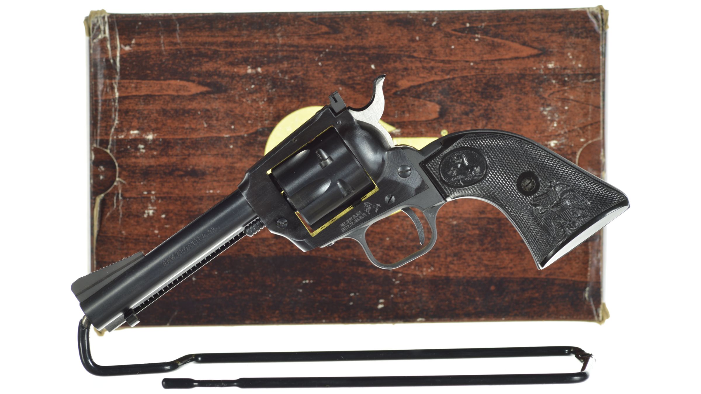 Colt New Frontier .22 Single Action Revolver with Box | Rock Island Auction