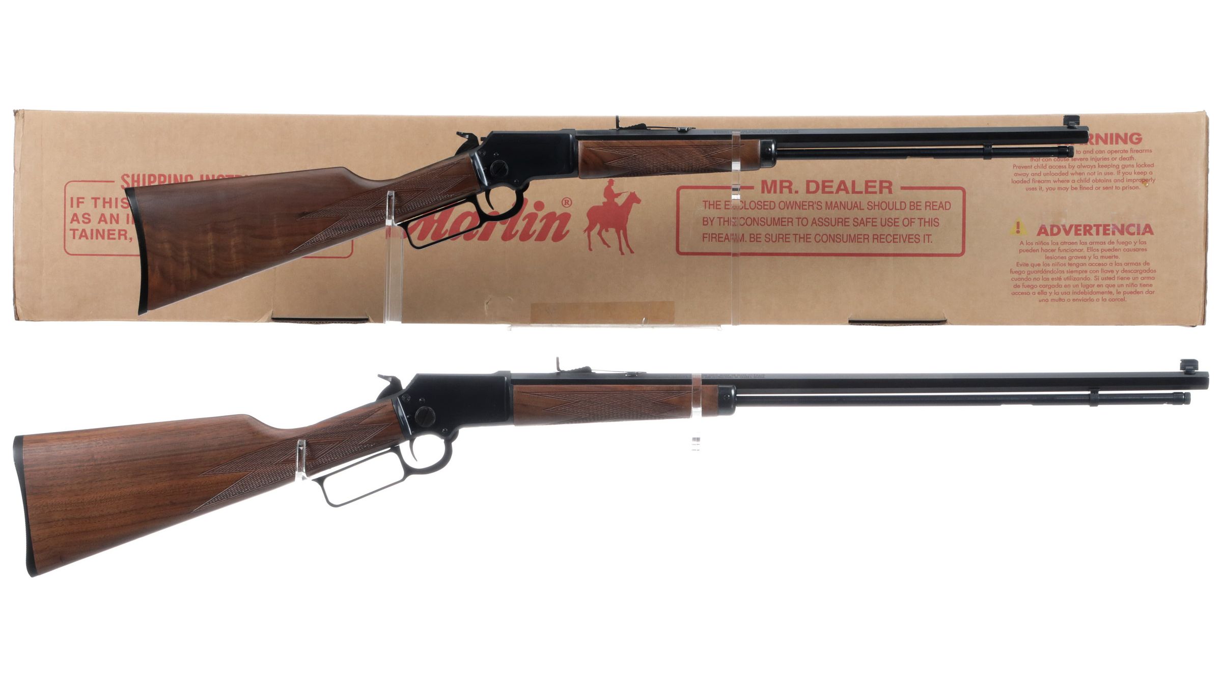 Two Marlin Model 1897 Lever Action Rifles | Rock Island Auction