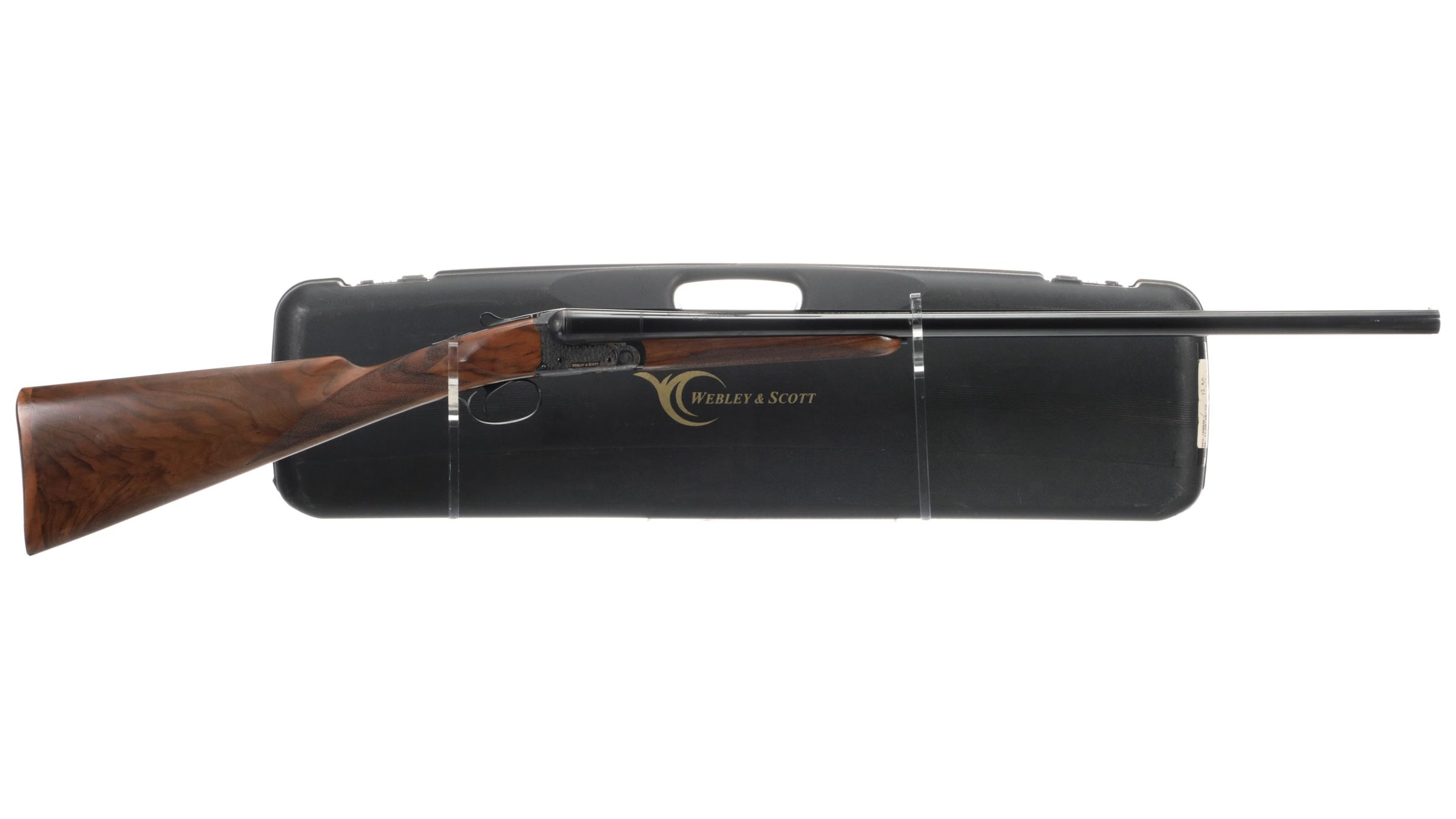 Webley & Scott Model 712 Double Barrel Shotgun with Case | Rock Island ...