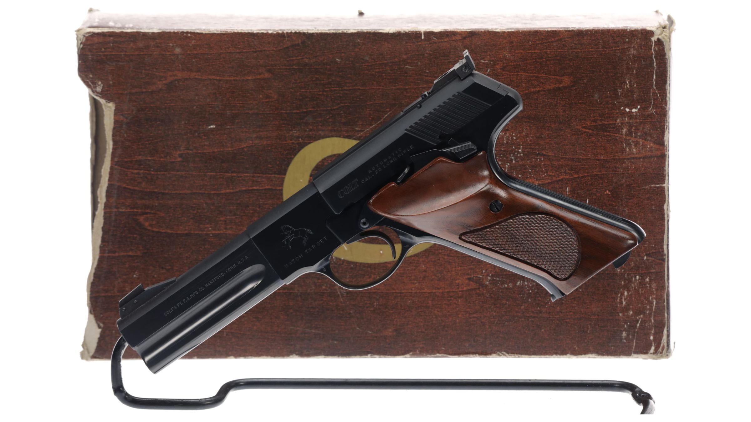 Colt Woodsman Match Target Semi-Automatic Pistol with Box | Rock Island ...