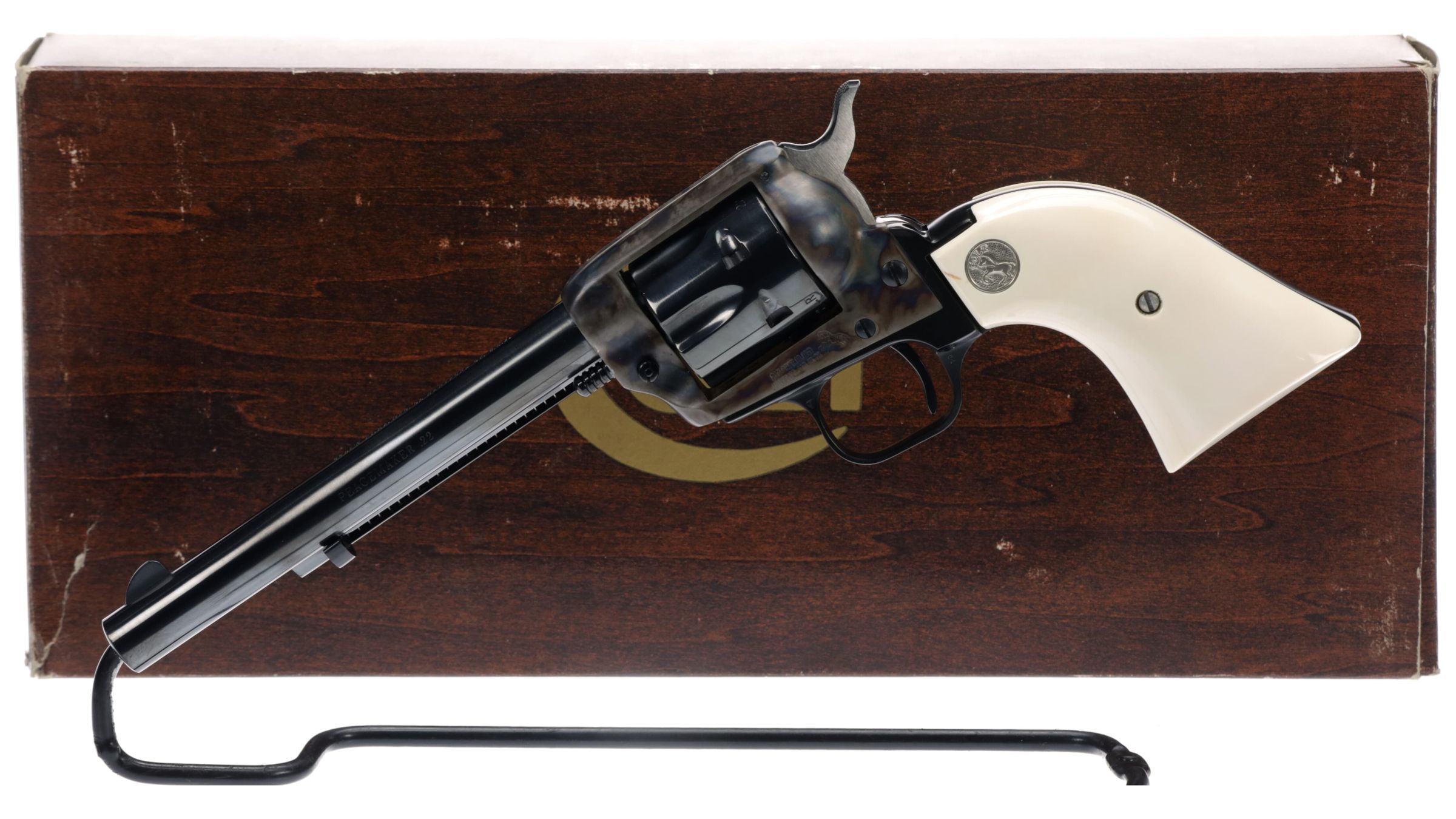 Colt Peacemaker .22 Single Action Revolver with Box | Rock Island Auction