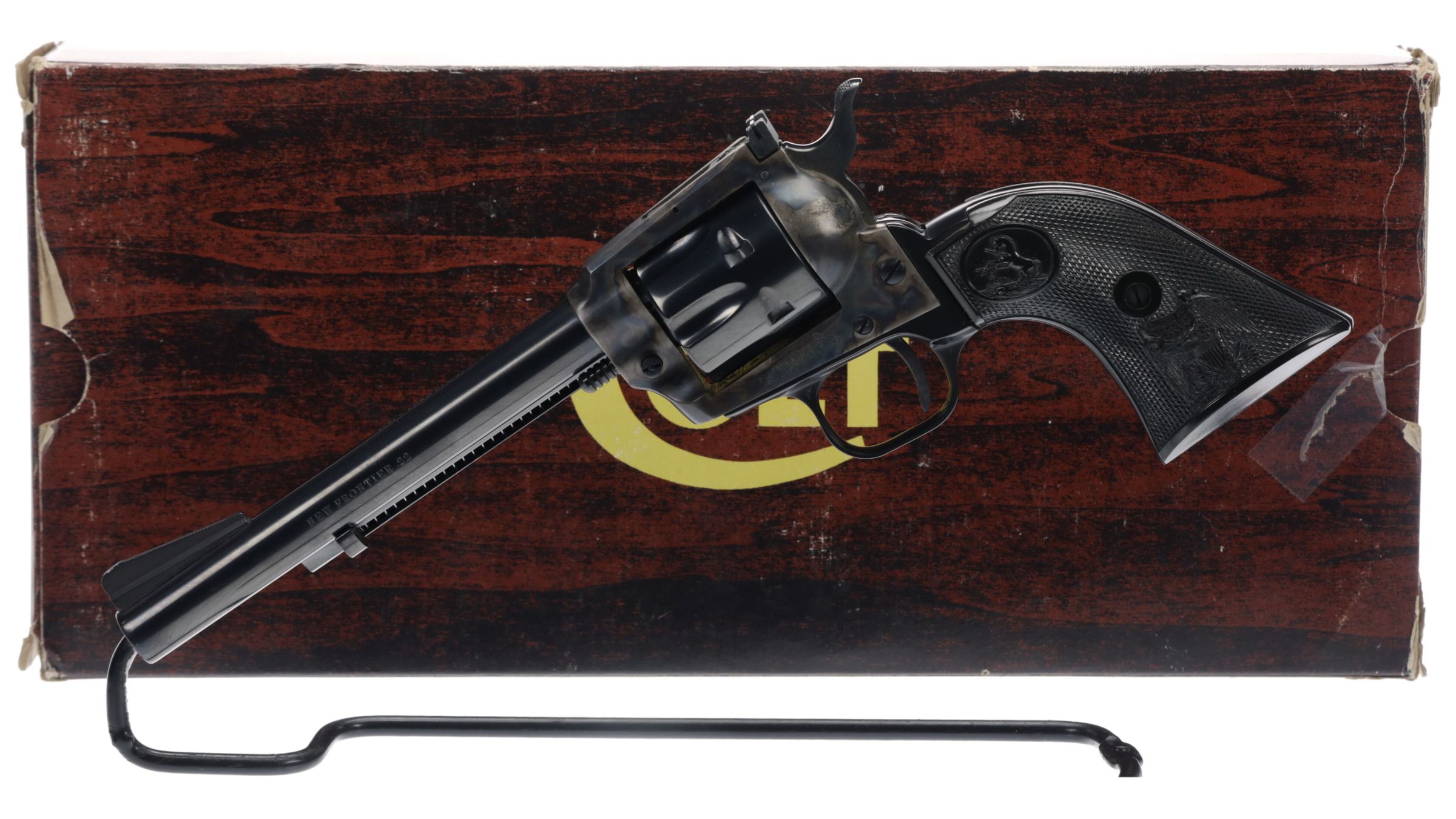 Colt New Frontier .22 Single Action Revolver with Box | Rock Island Auction