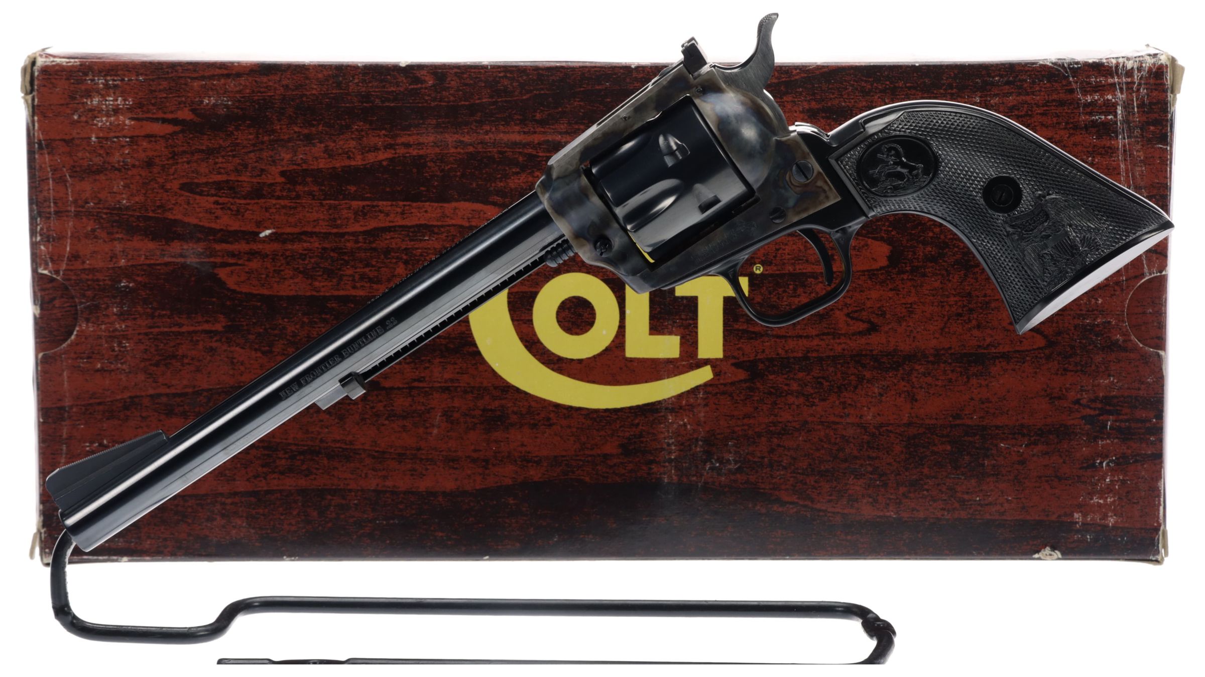 Colt New Frontier .22 Single Action Revolver with Box | Rock Island Auction