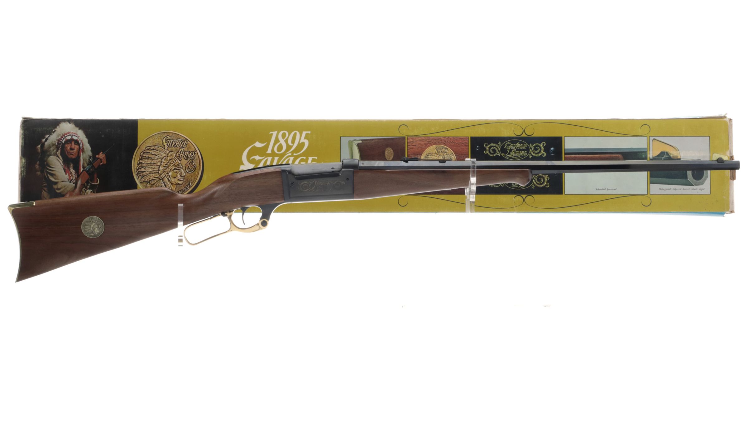 Savage Model 1895 75th Anniversary Lever Action Rifle with Box | Rock ...