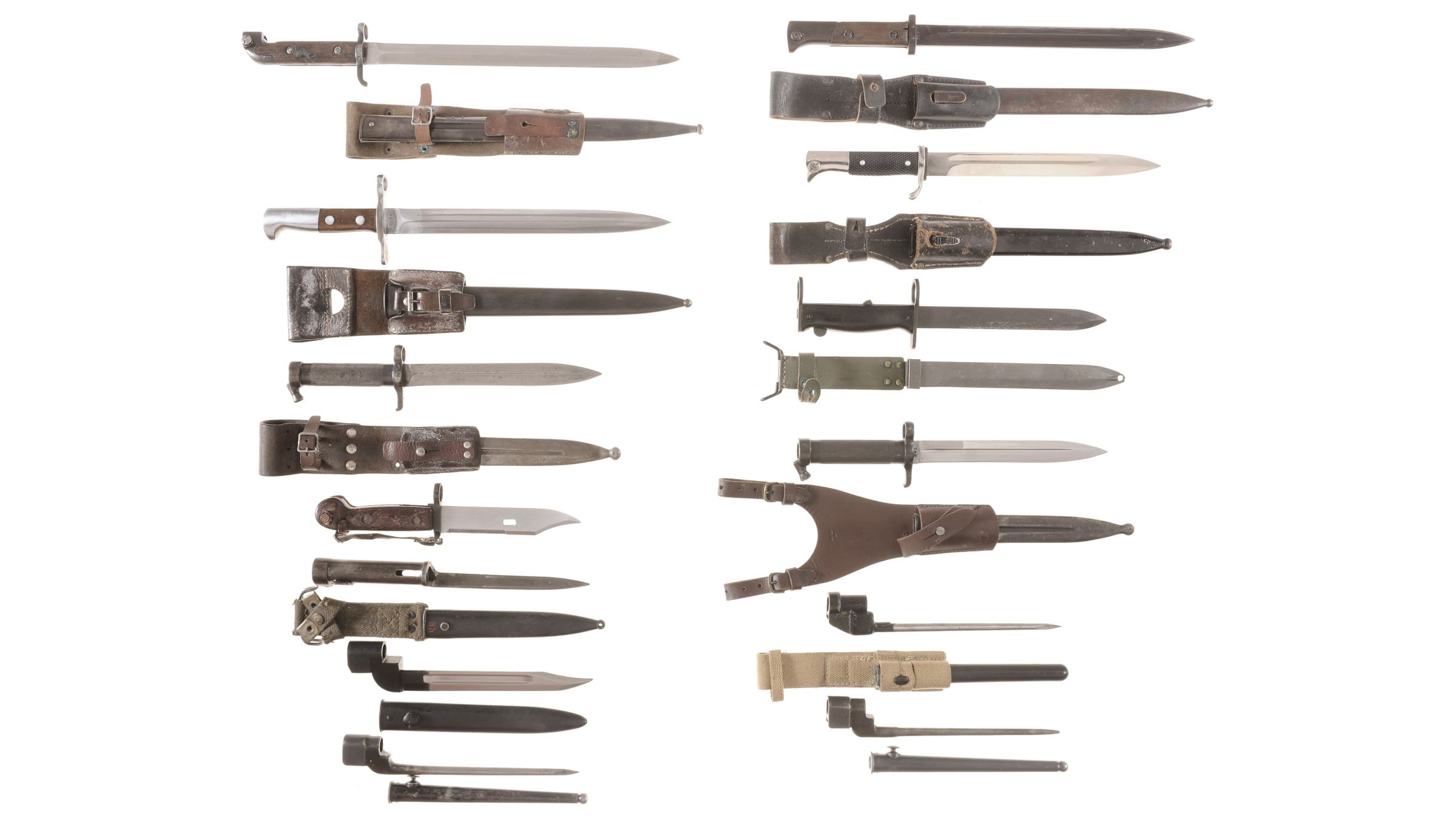 Group of European Bayonets | Rock Island Auction