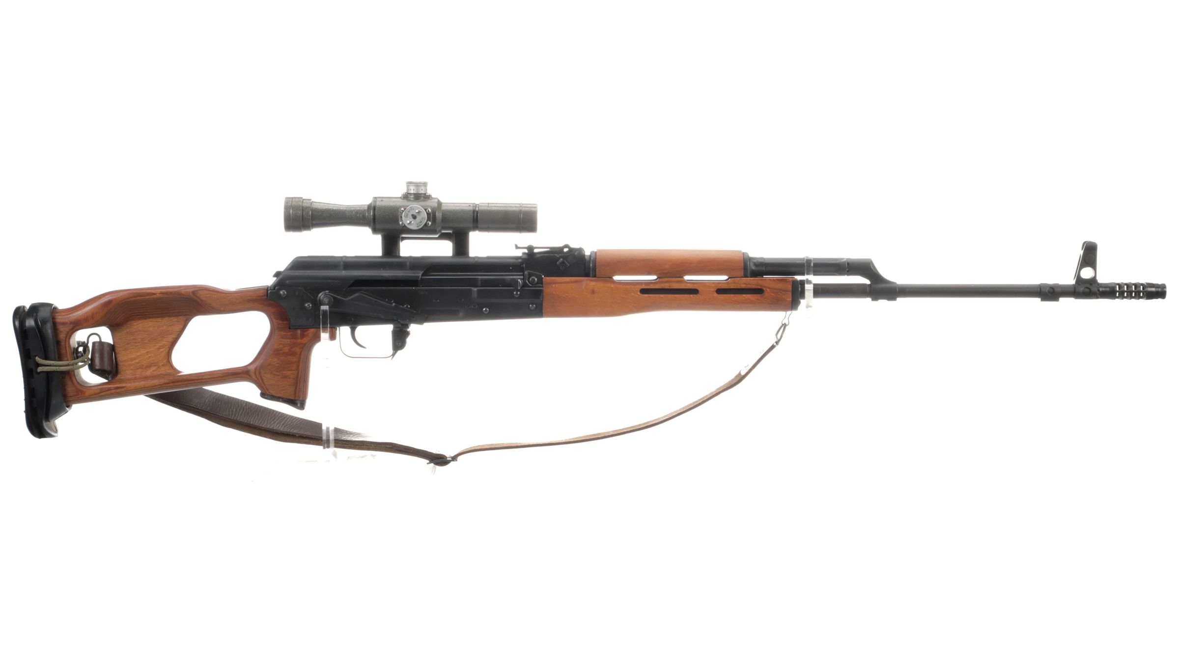 Romanian Model FPK Dragunov Semi-Automatic Rifle with Scope | Rock ...