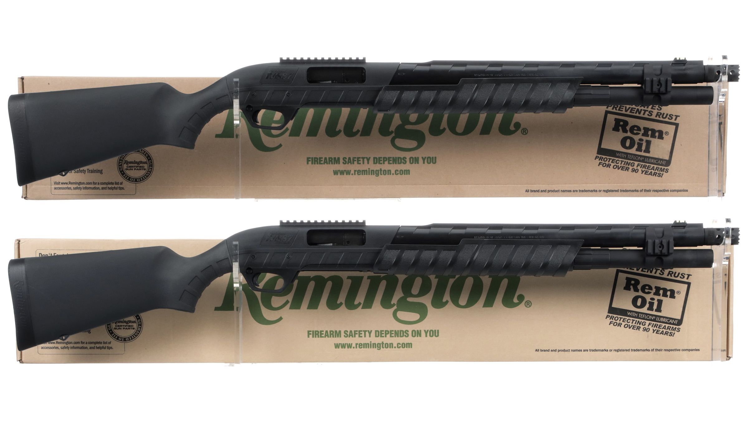 Two Remington M887 Nitro Magnum Tactical Shotguns with Boxes | Rock ...