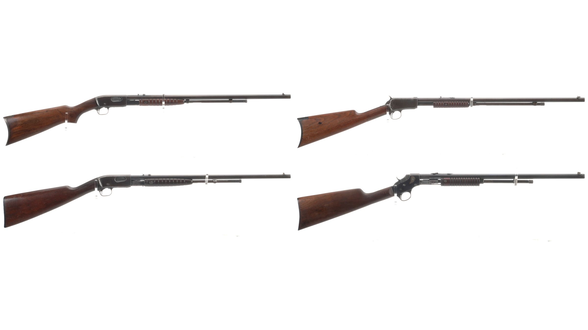 Four Slide Action Rifles | Rock Island Auction