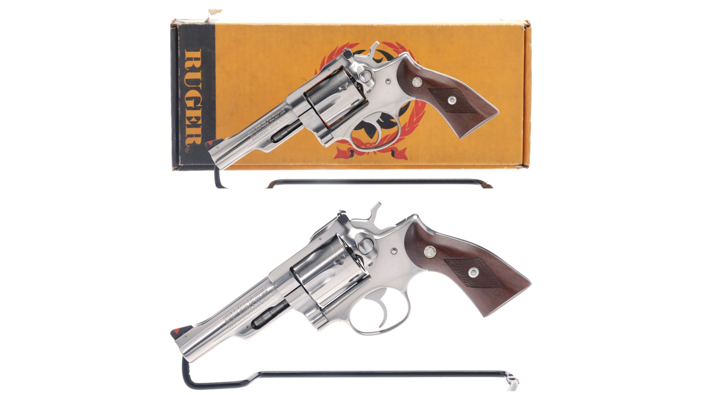 Two Ruger Service Six Double Action Revolvers | Rock Island Auction