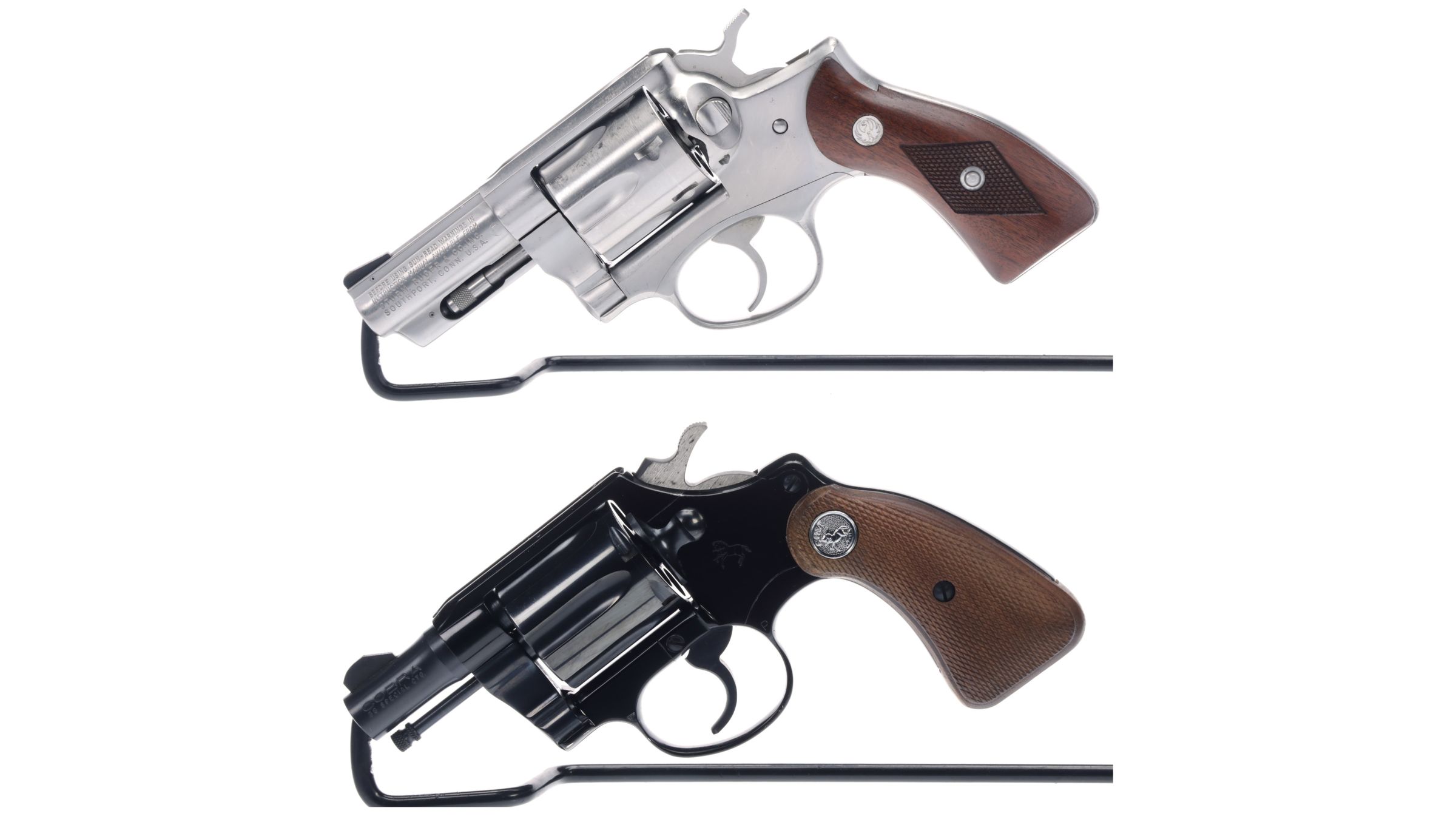 Two Double Action Revolvers | Rock Island Auction