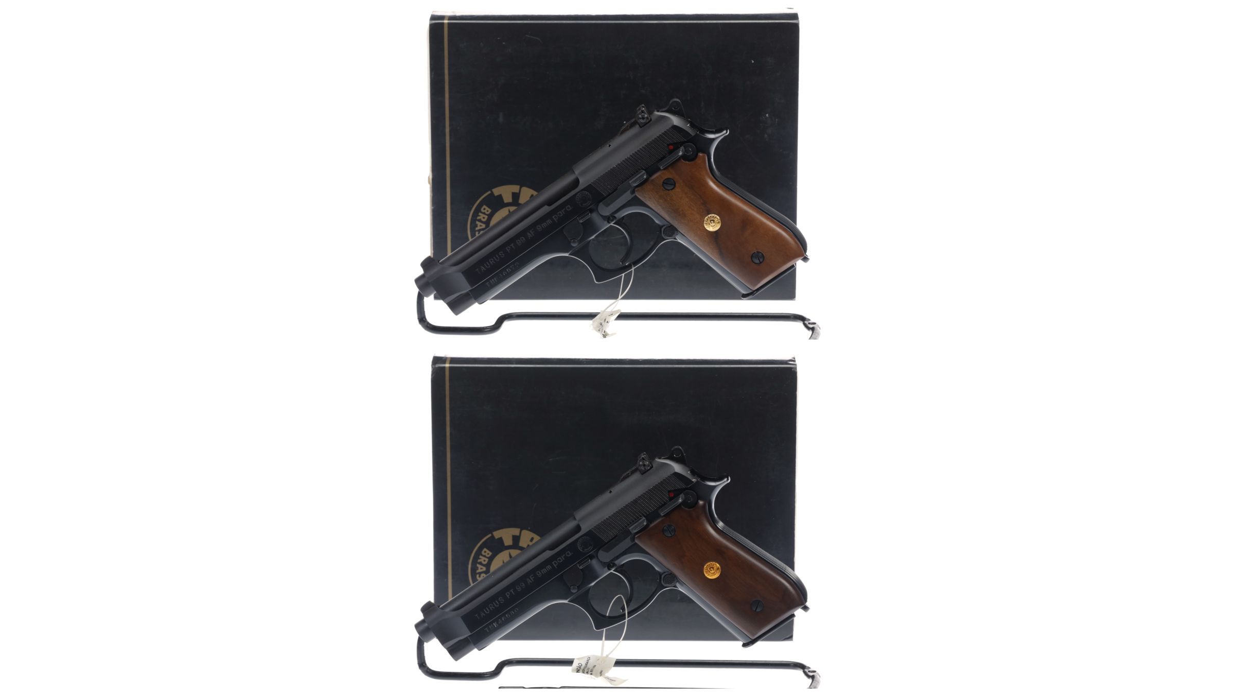 Consecutive Pair of Taurus PT 99 AF Pistols with Boxes | Rock Island ...