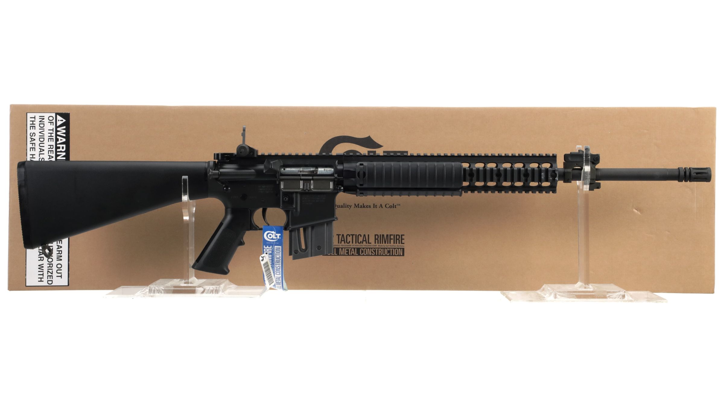 Colt/Walther M16 SPR Semi-Automatic Rifle with Box | Rock Island Auction
