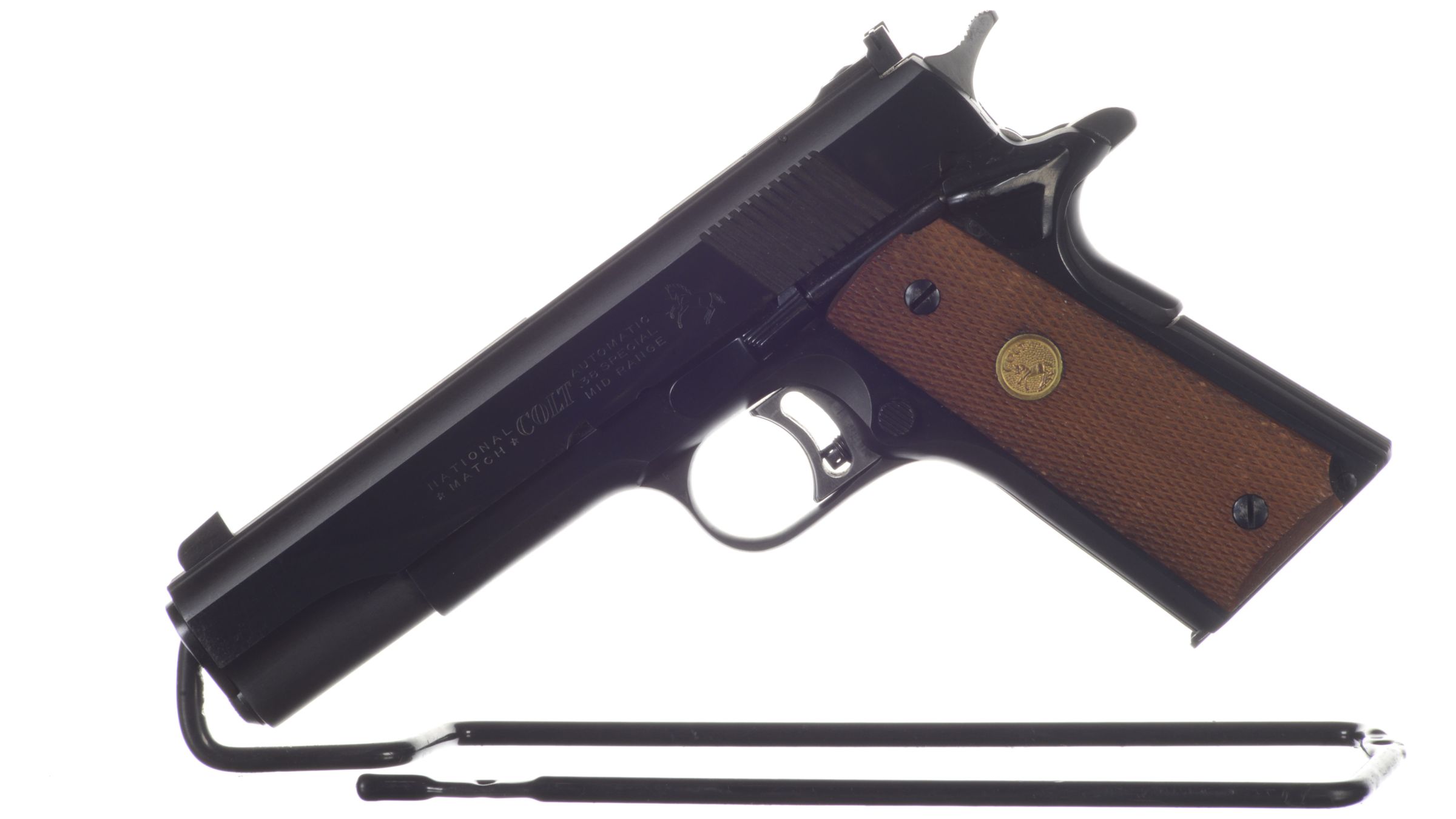 Colt National Match .38 Special Mid Range Semi-Automatic Pistol | Rock Island Auction