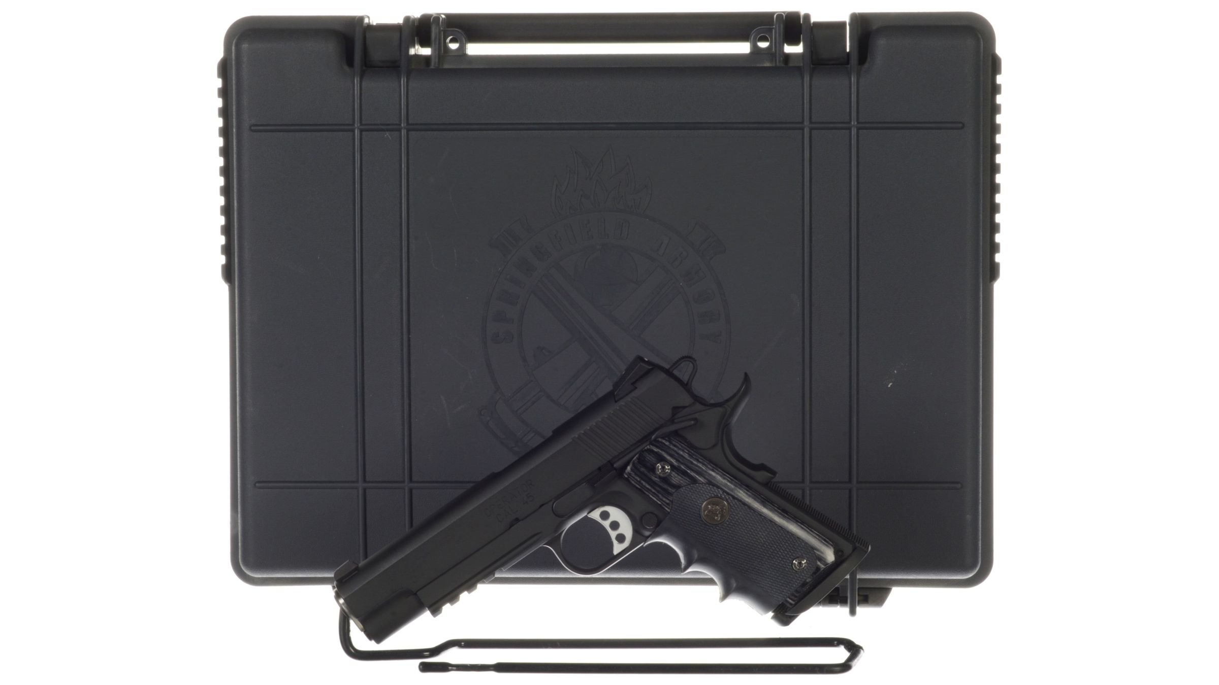 Springfield Custom Operator 1911-A1 Light Rail Pro Model Pistol | Rock ...
