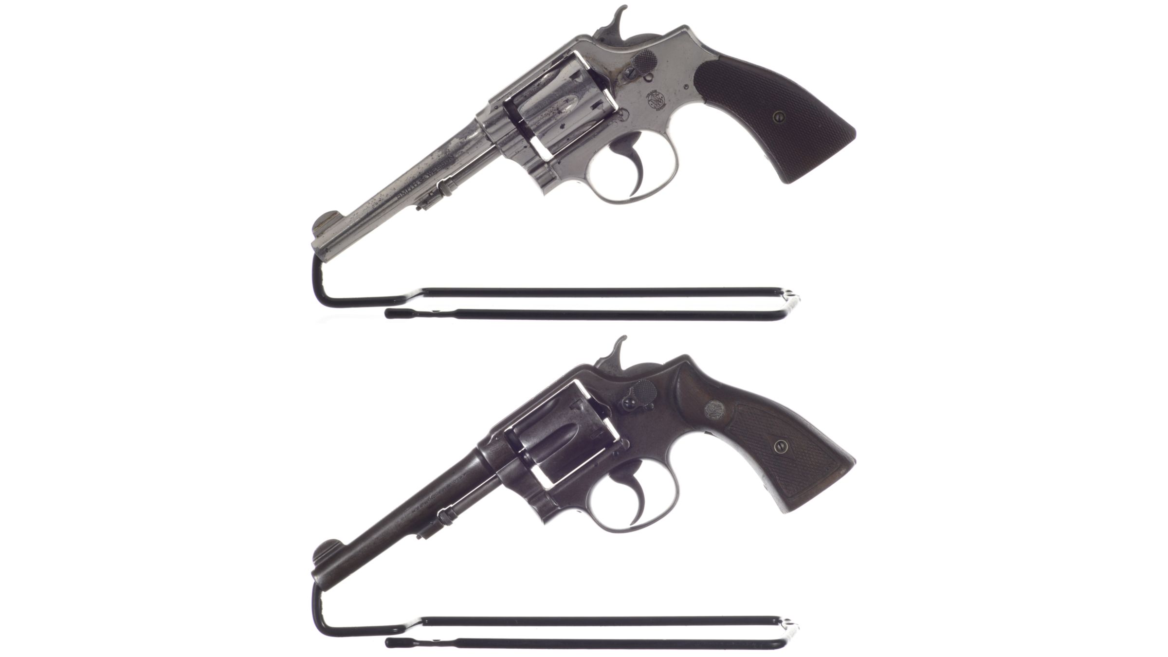 Two Smith & Wesson .32-20 Hand Ejector Model of 1905 Revolver | Rock ...