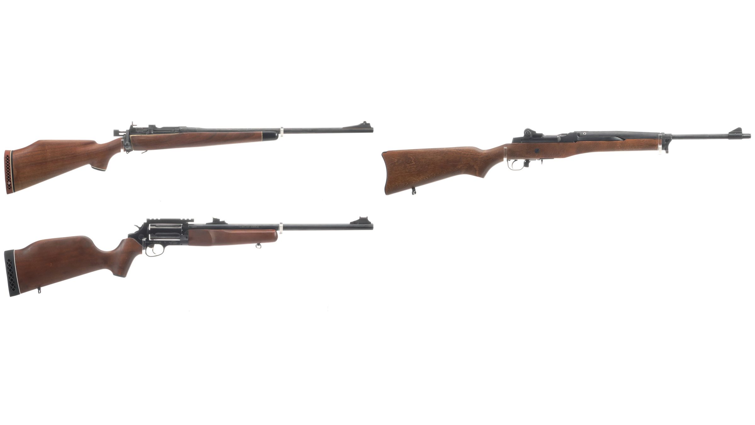 Three Rifles | Rock Island Auction