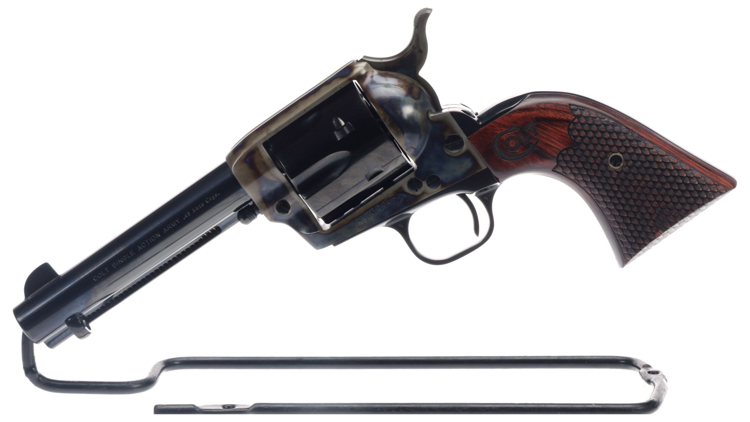 Colt Wiley Clapp Single Action Army Revolver | Rock Island Auction