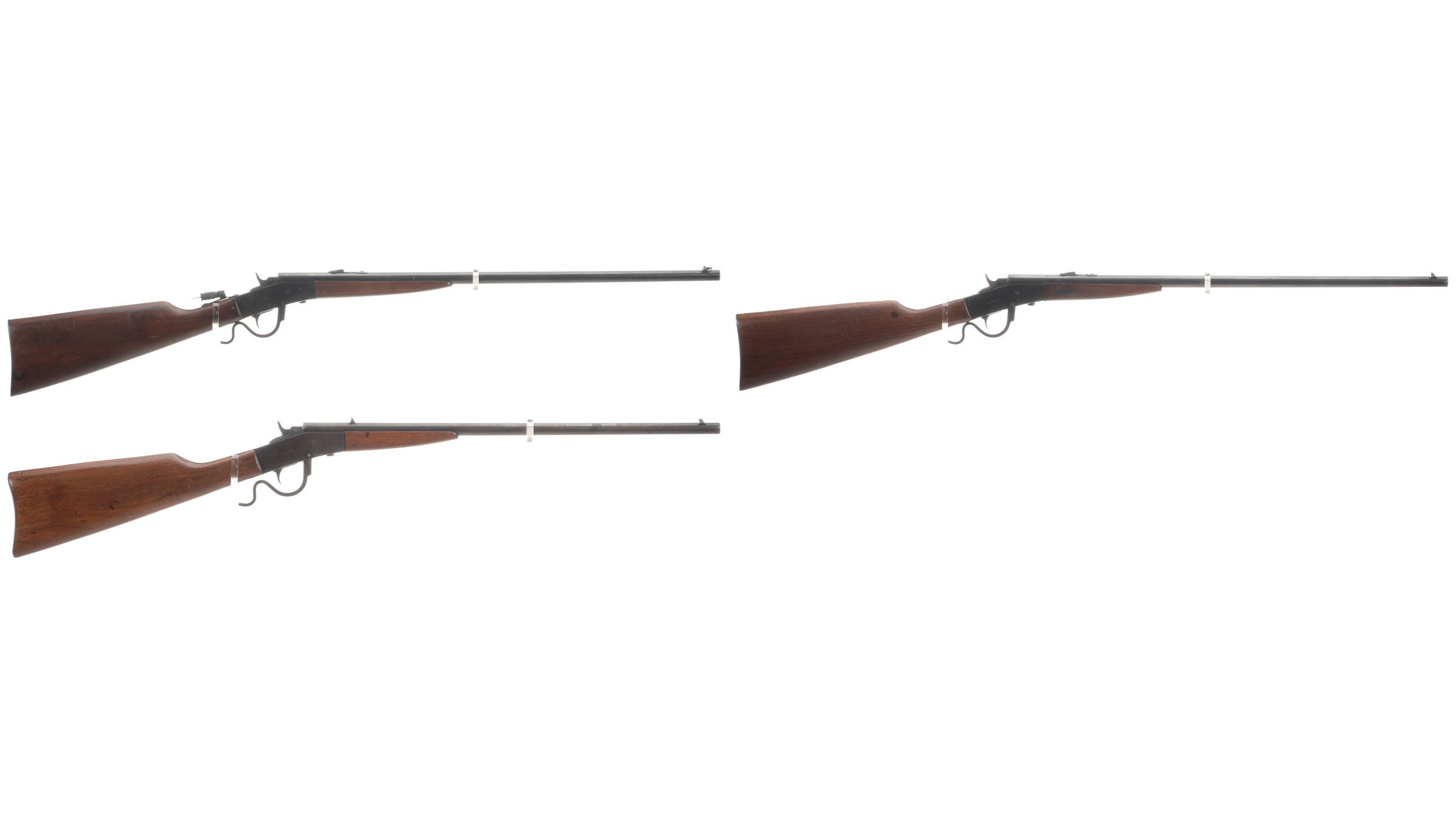 Three Page-Lewis Single Shot Rifles | Rock Island Auction