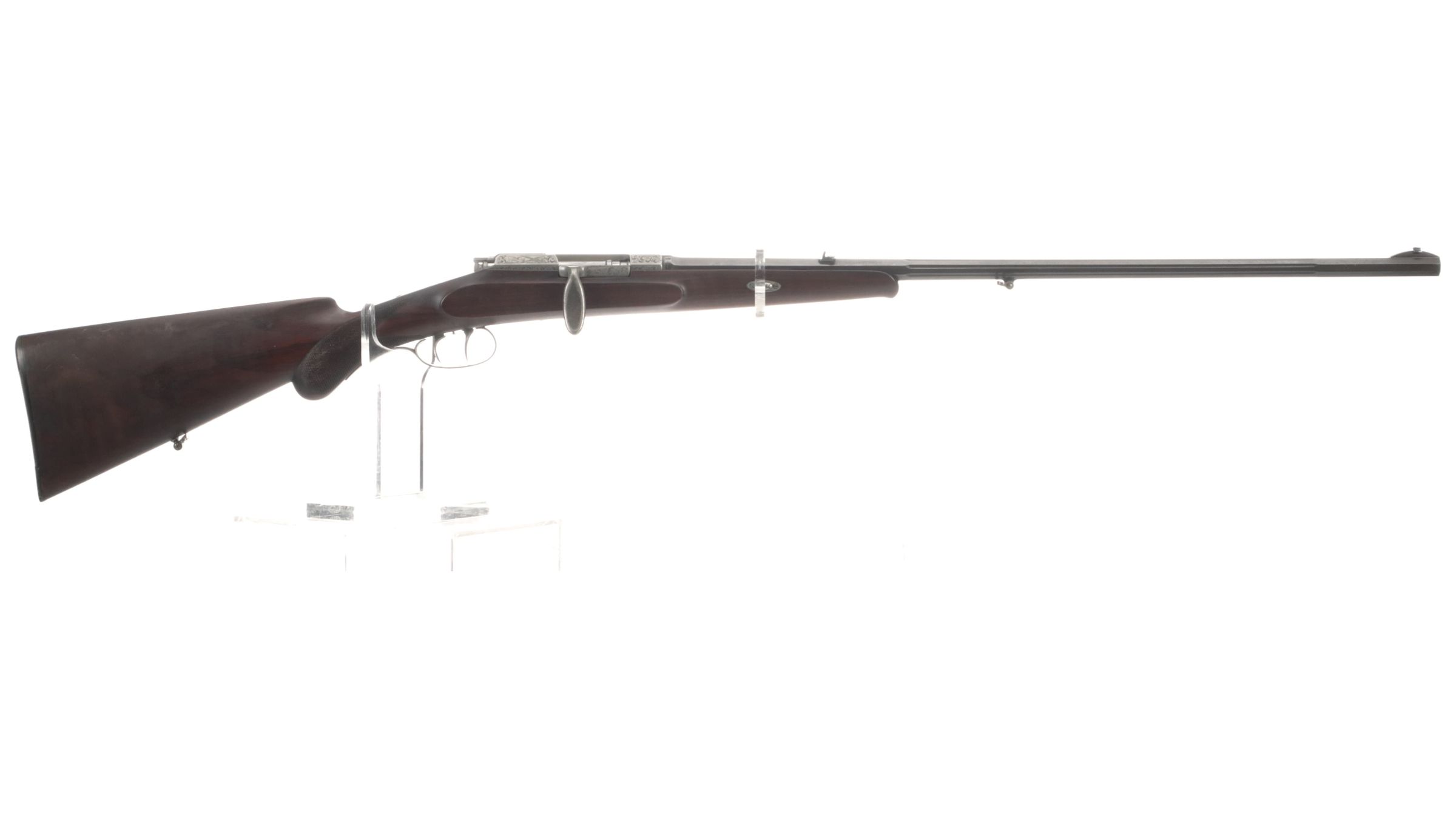 Engraved Eduard Kettner Bolt Action Single Shot Rifle | Rock Island Auction