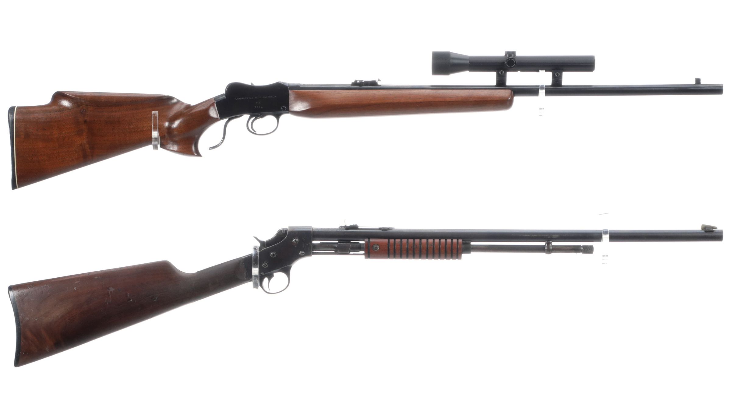 Two Rifles | Rock Island Auction