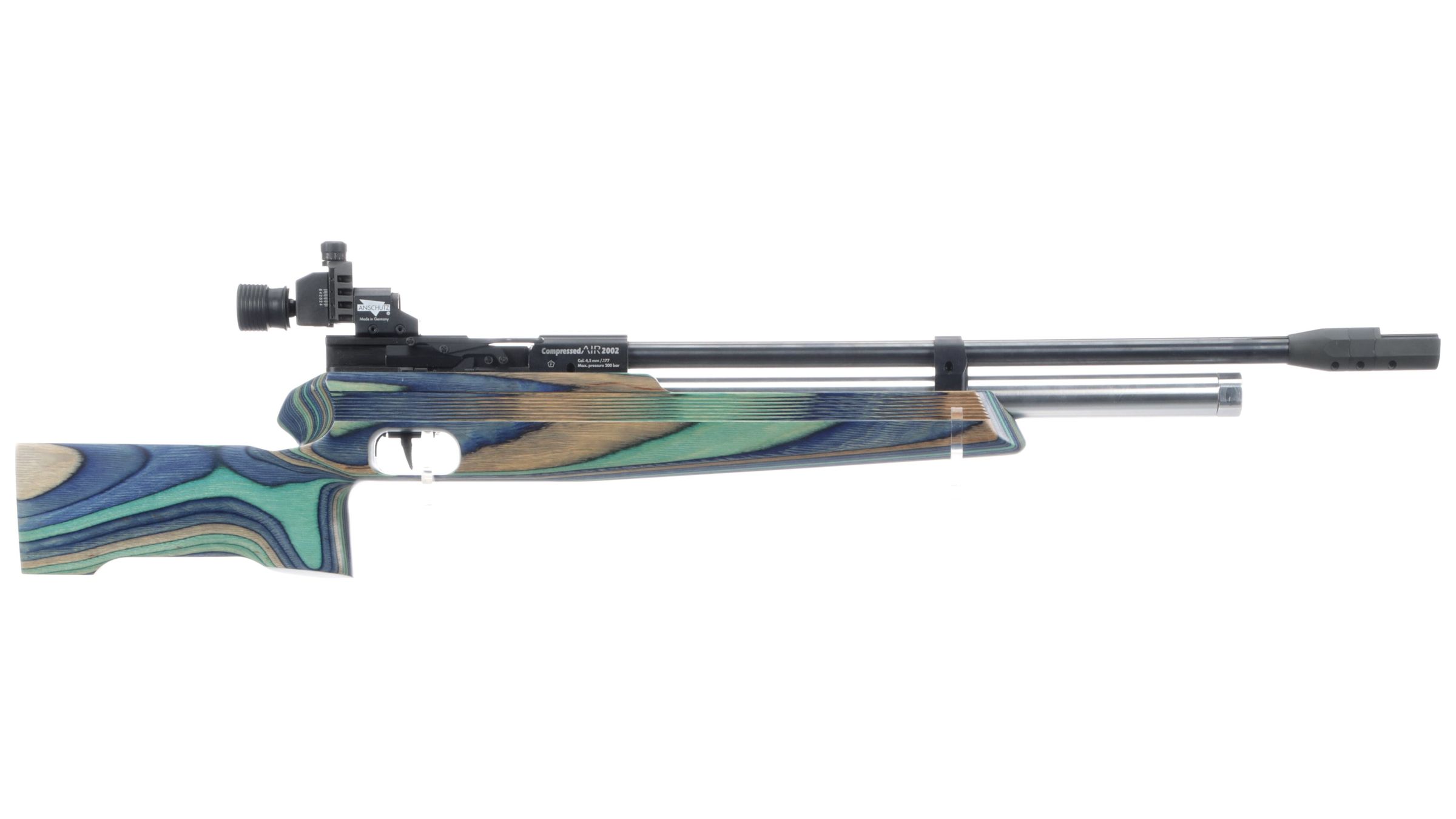 Anschutz Left-Handed Compressed Air 2002 Single Shot Air Rifle | Rock ...