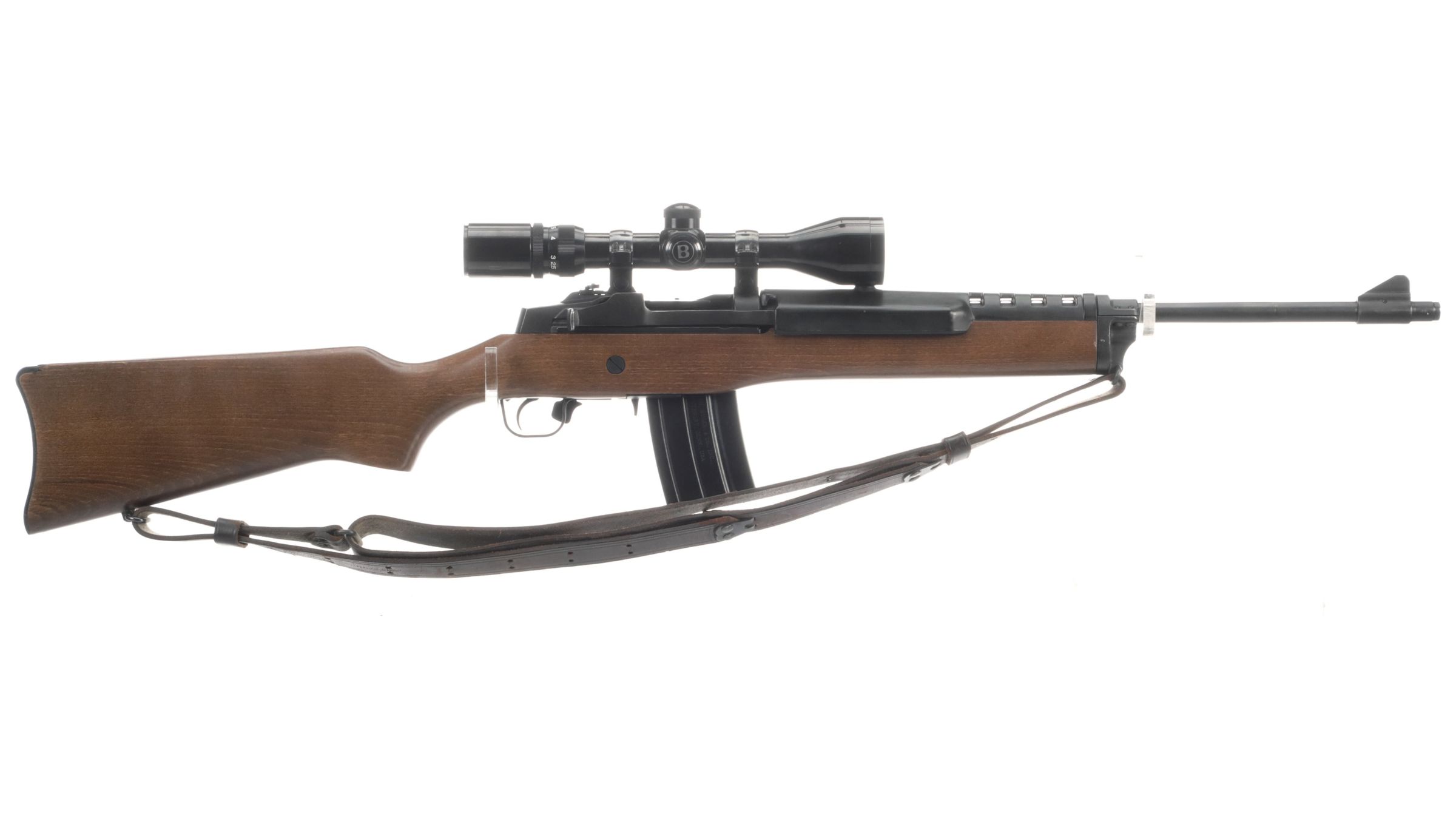Ruger Mini 14 Semi-Automatic Ranch Rifle with Scope | Rock Island Auction