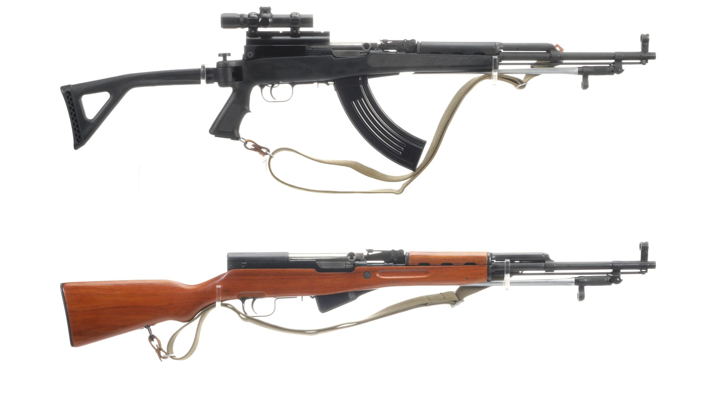 Two Norinco SKS Semi-Automatic Rifles | Rock Island Auction