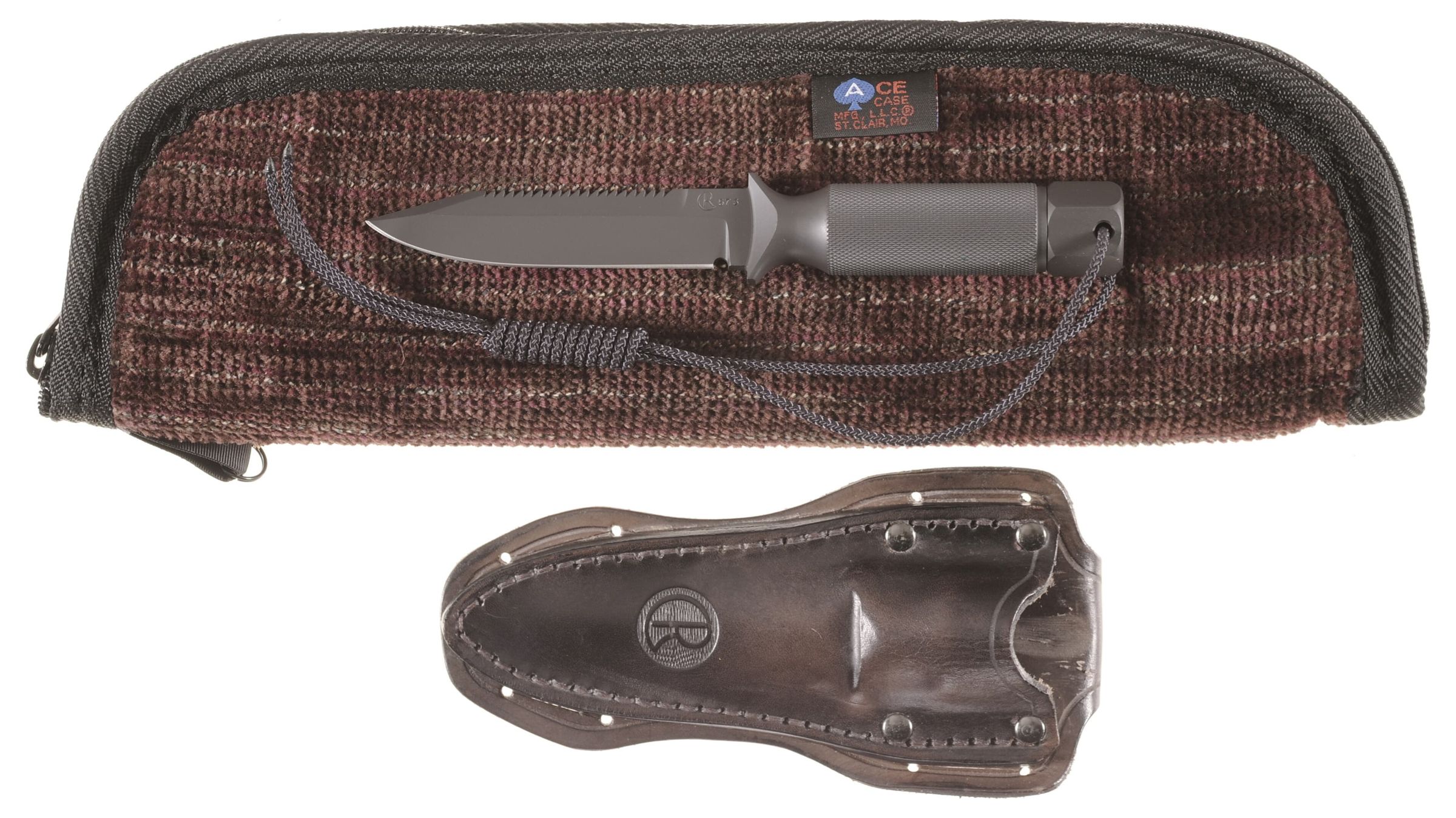 Chris Reeve Aviator Knife with Sheath | Rock Island Auction