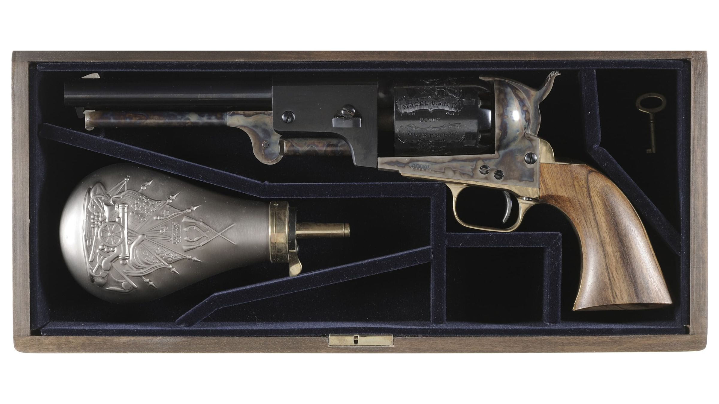 Colt 3rd Model Dragoon Percussion Revolver with Case | Rock Island Auction