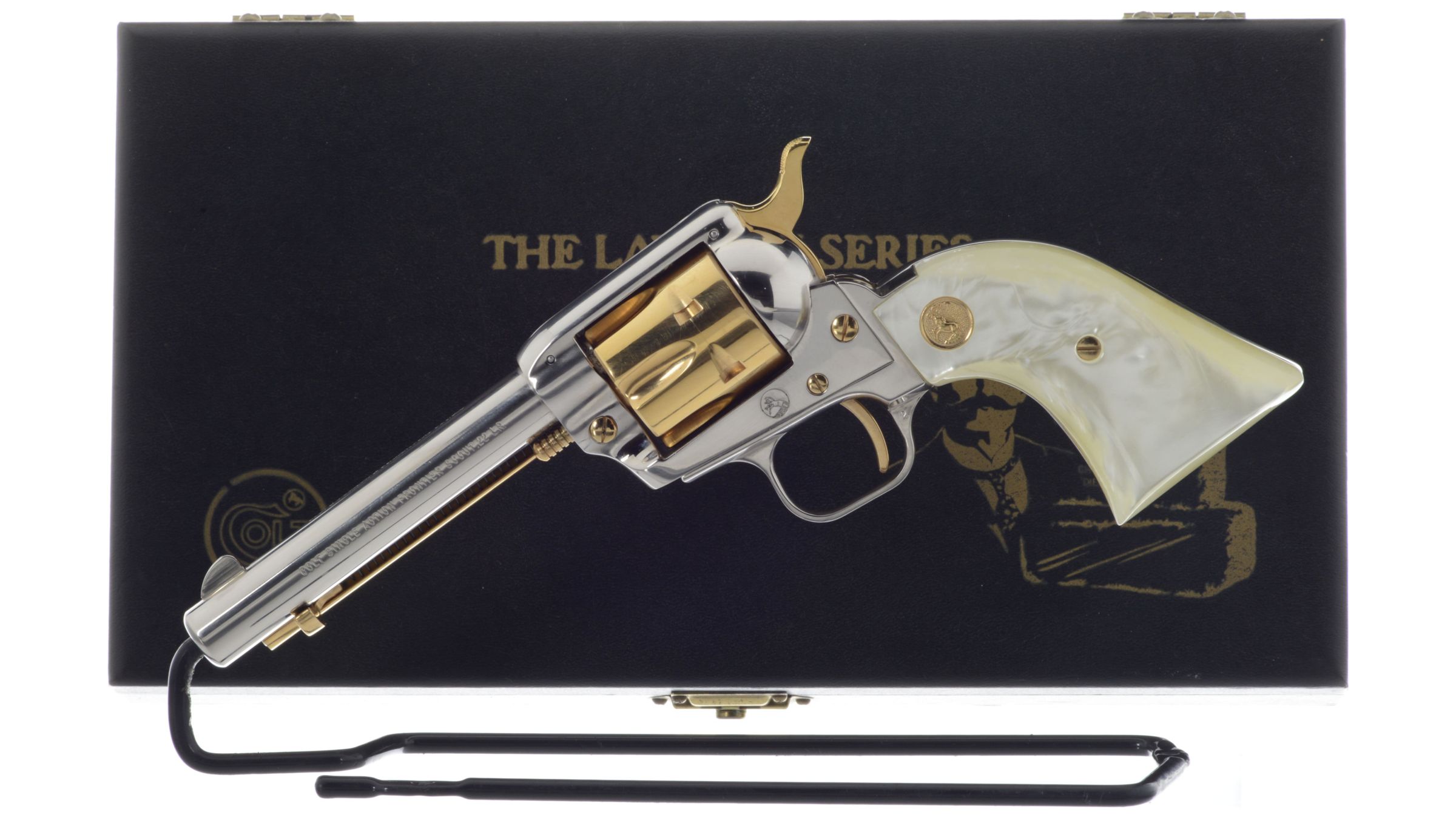 Colt Frontier Scout Lawmen Series Pat Garrett Revolver with Case | Rock ...