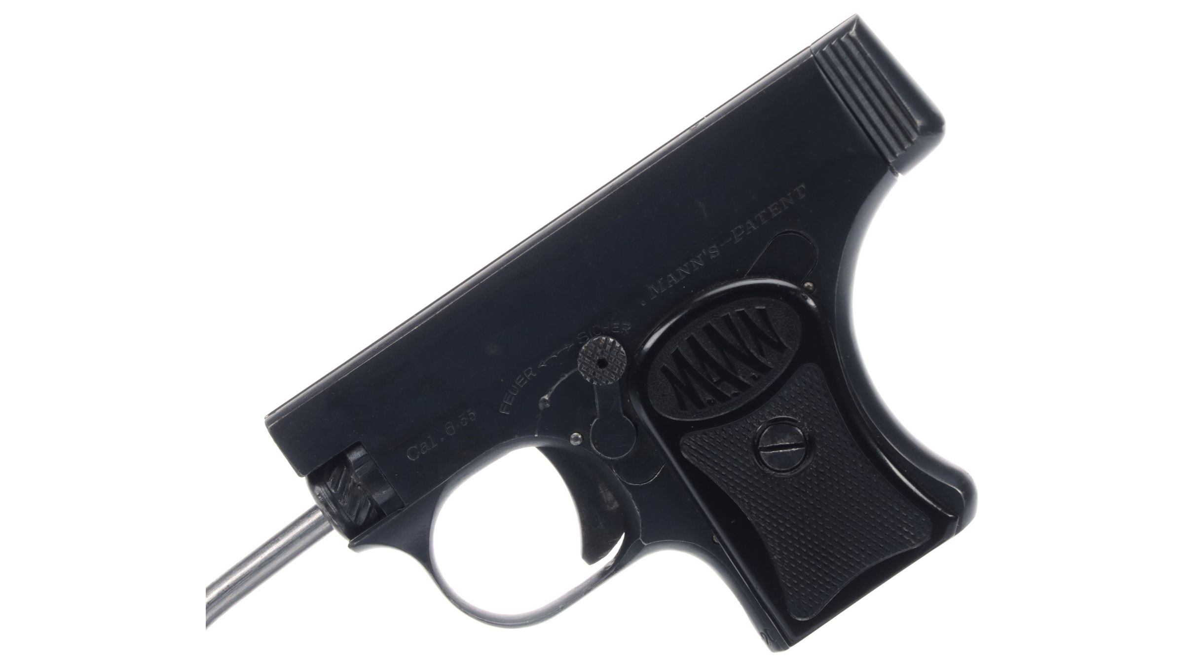 Fritz Mann Semi-Automatic Pocket Pistol and Two Al Mar Knives | Rock ...