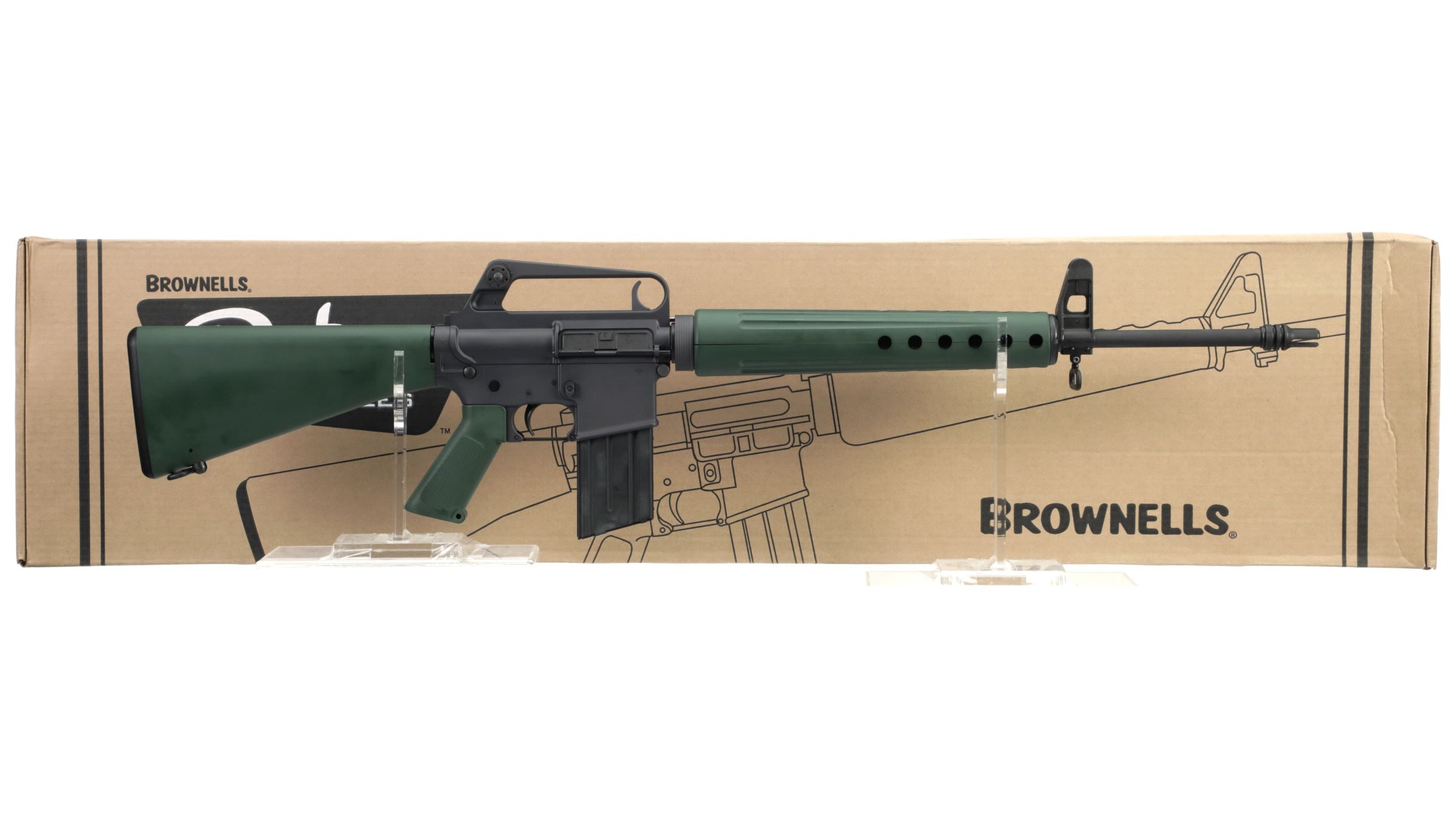 Brownells Model BRN-601 Retro Semi-Automatic Rifle with Box | Rock ...