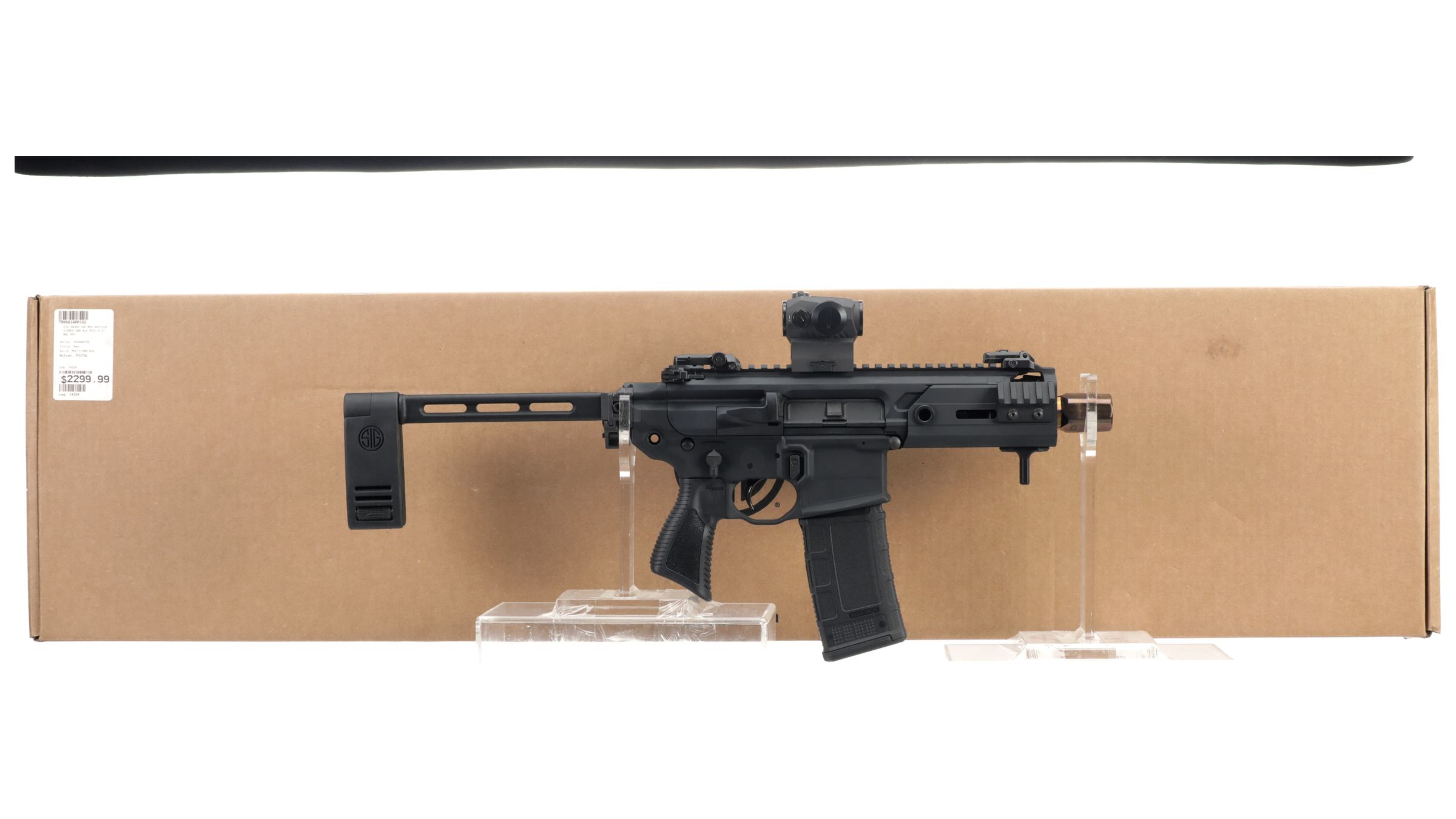Sig Sauer MCX Rattler Semi-Automatic Pistol with Box | Rock Island Auction