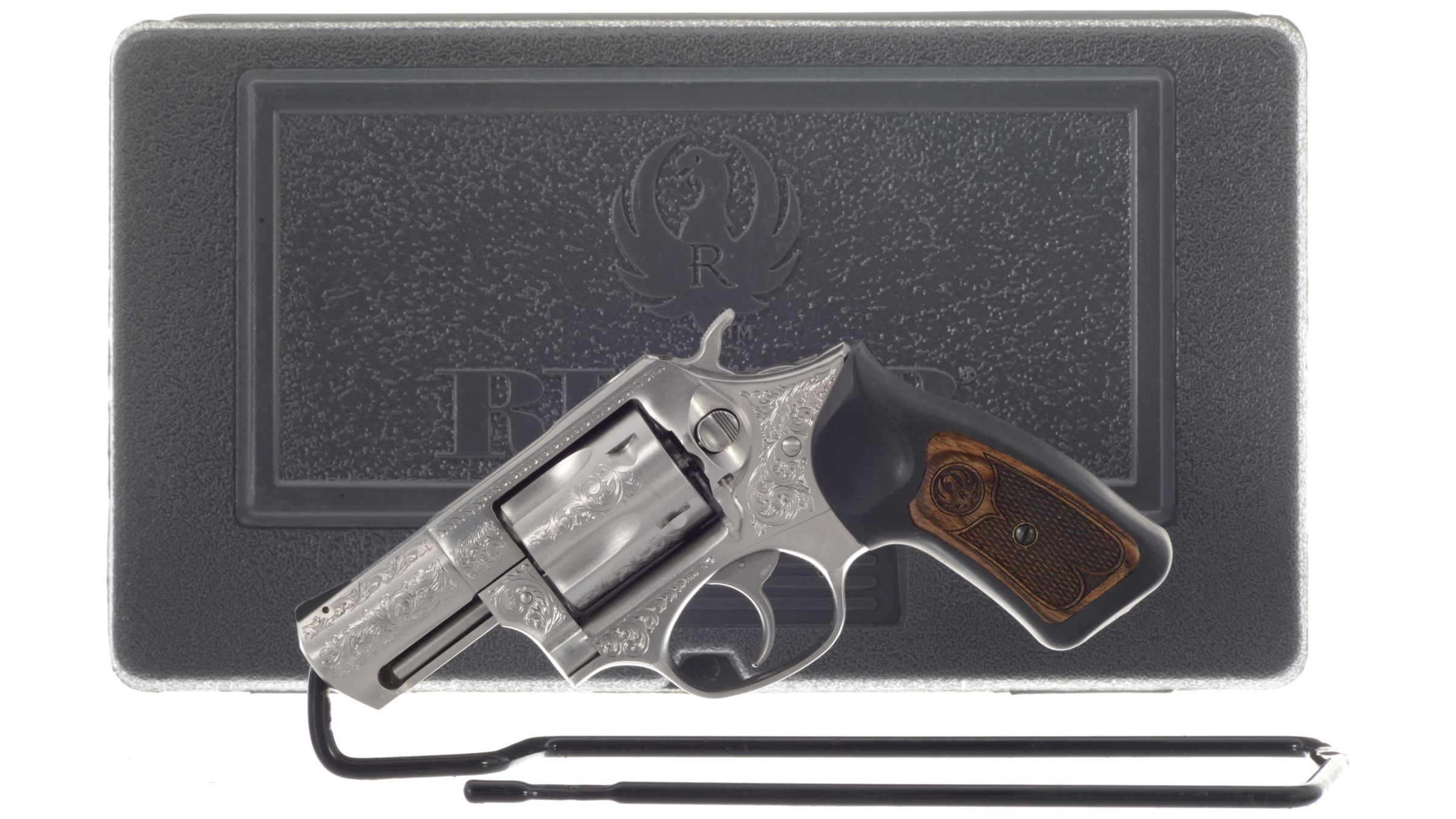 Engraved Ruger SP101 Double Action Revolver with Case | Rock Island Auction
