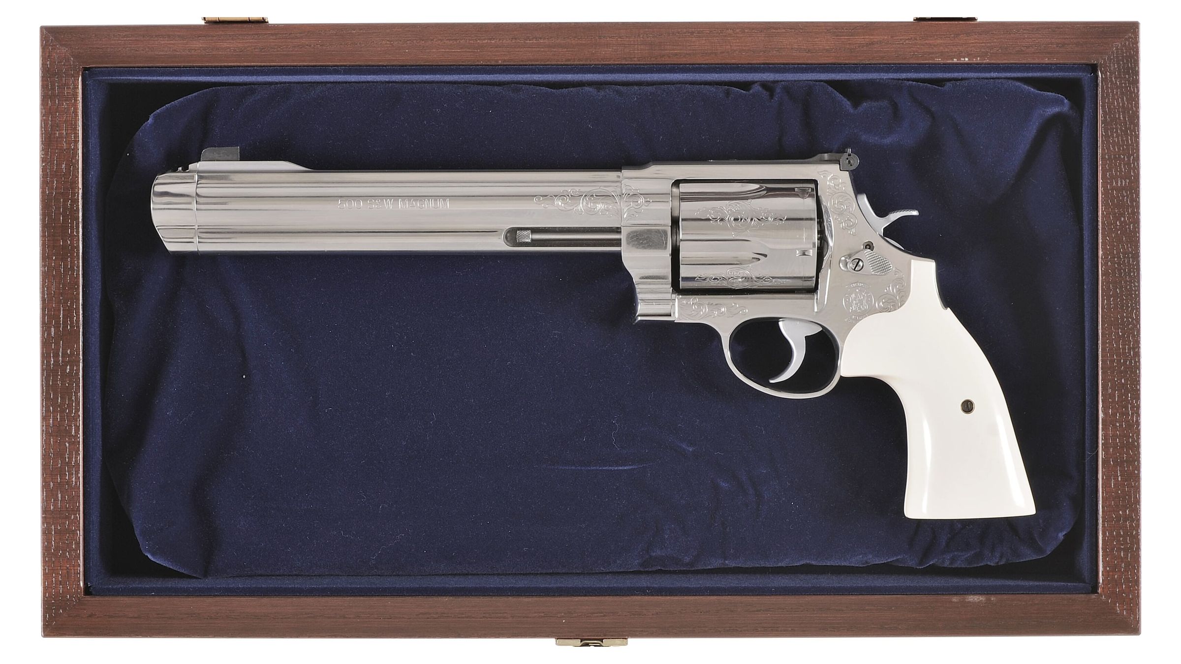 Engraved Smith & Wesson Model 500 African Big Game Revolver | Rock ...