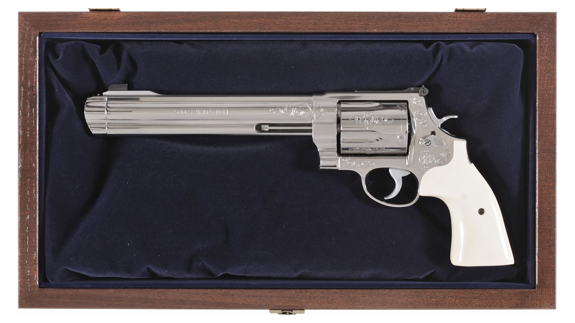 Engraved Smith & Wesson Model 500 African Big Game Revolver | Rock ...