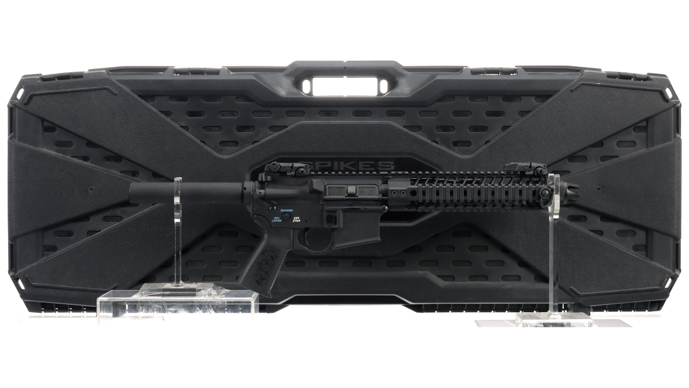 Spike's Tactical Snowflake Model ST-15 Pistol with Case | Rock Island ...
