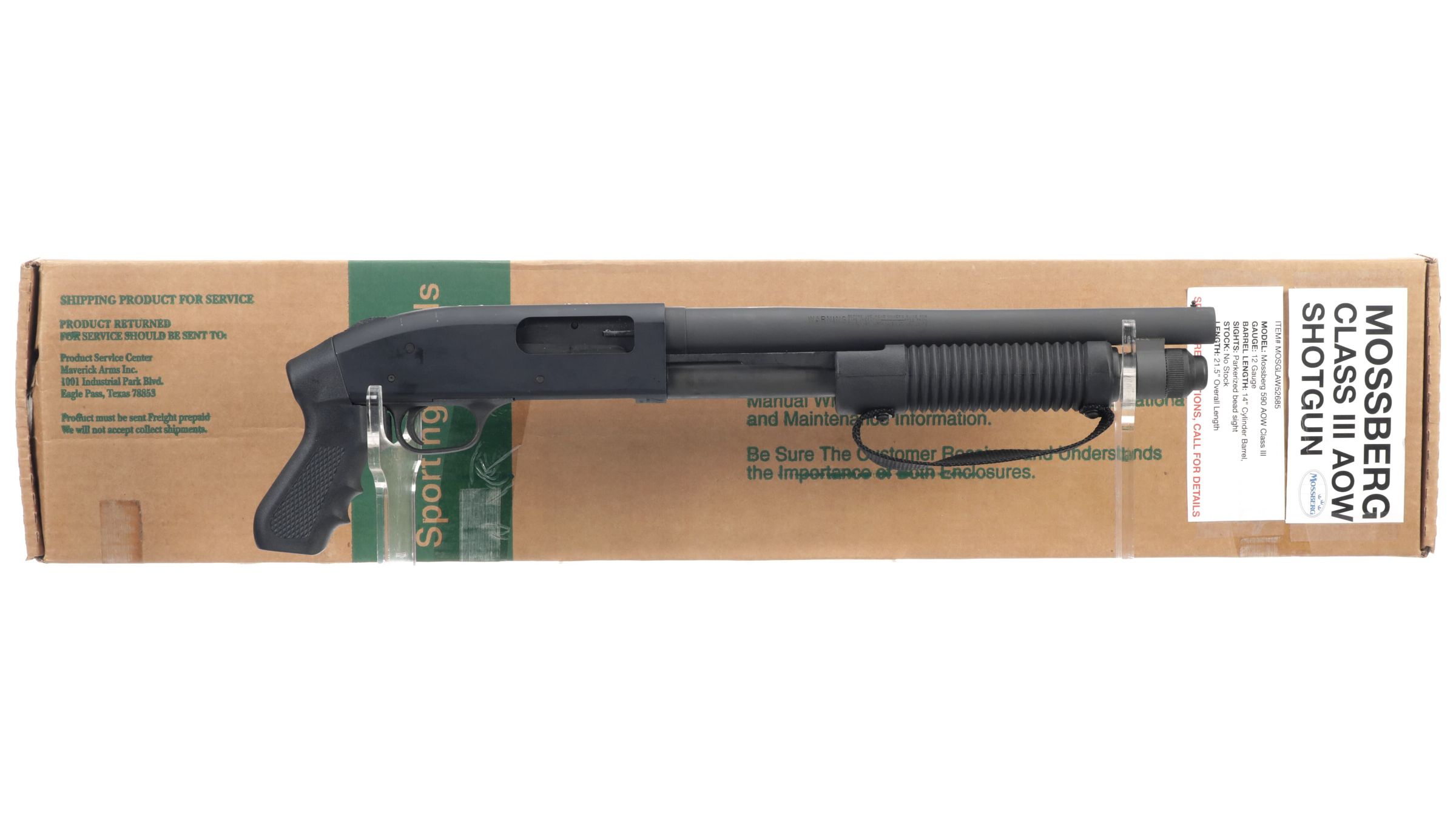 Mossberg M590A1 Slide Action Class III/NFA AOW | Rock Island Auction
