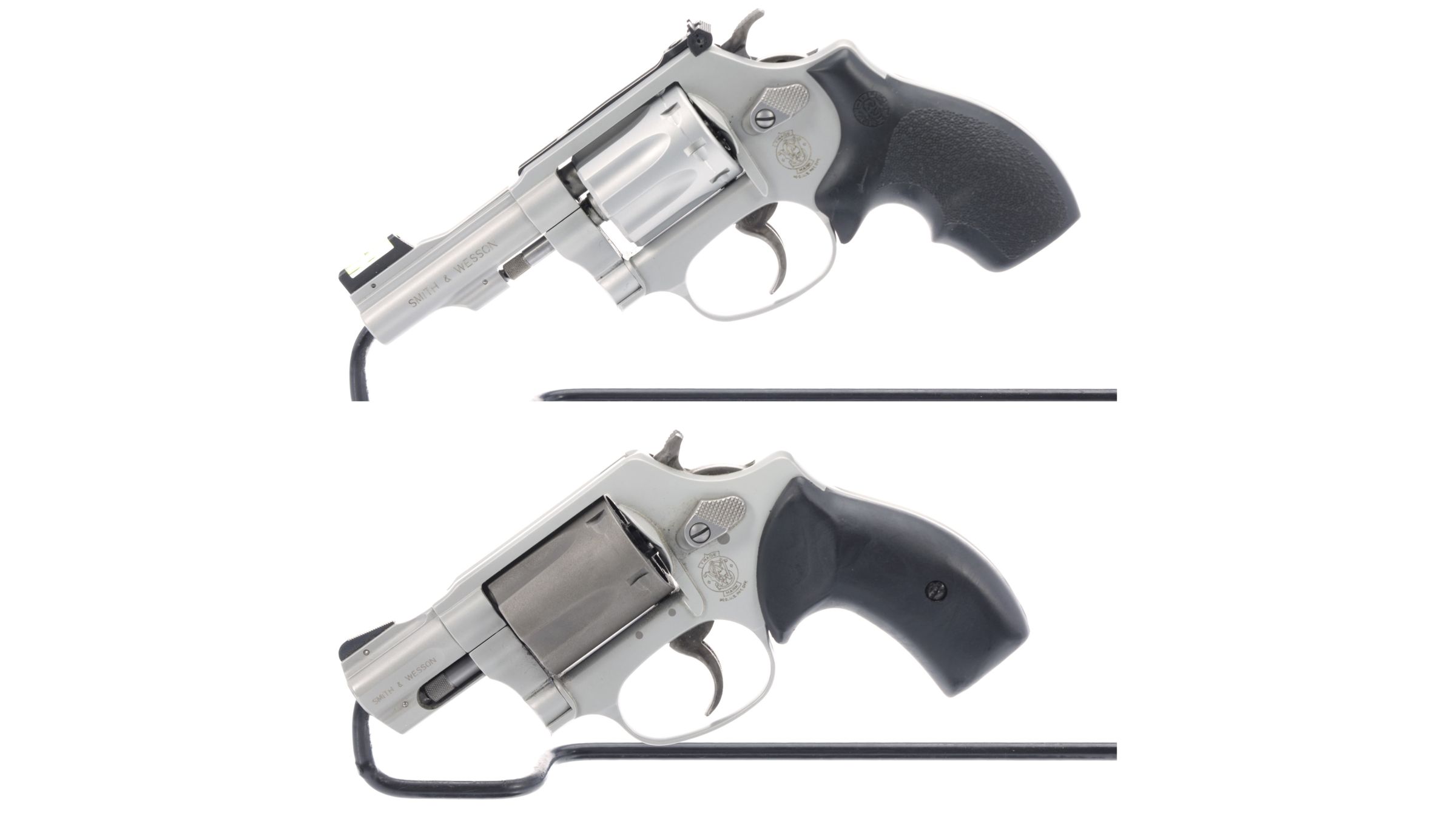 Two Smith & Wesson Airlite Double Action Revolvers | Rock Island Auction