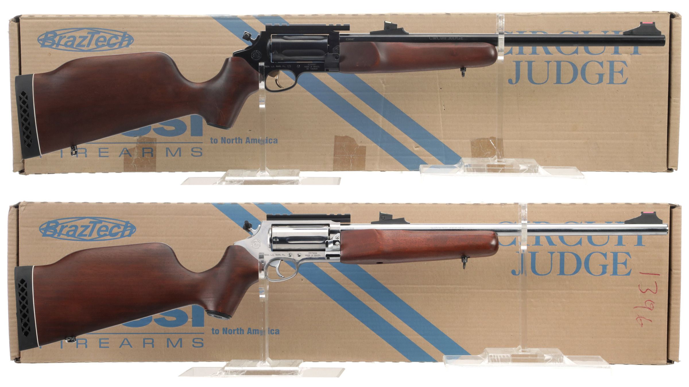 Two Taurus Circuit Judge Revolving Rifles with Boxes | Rock Island Auction