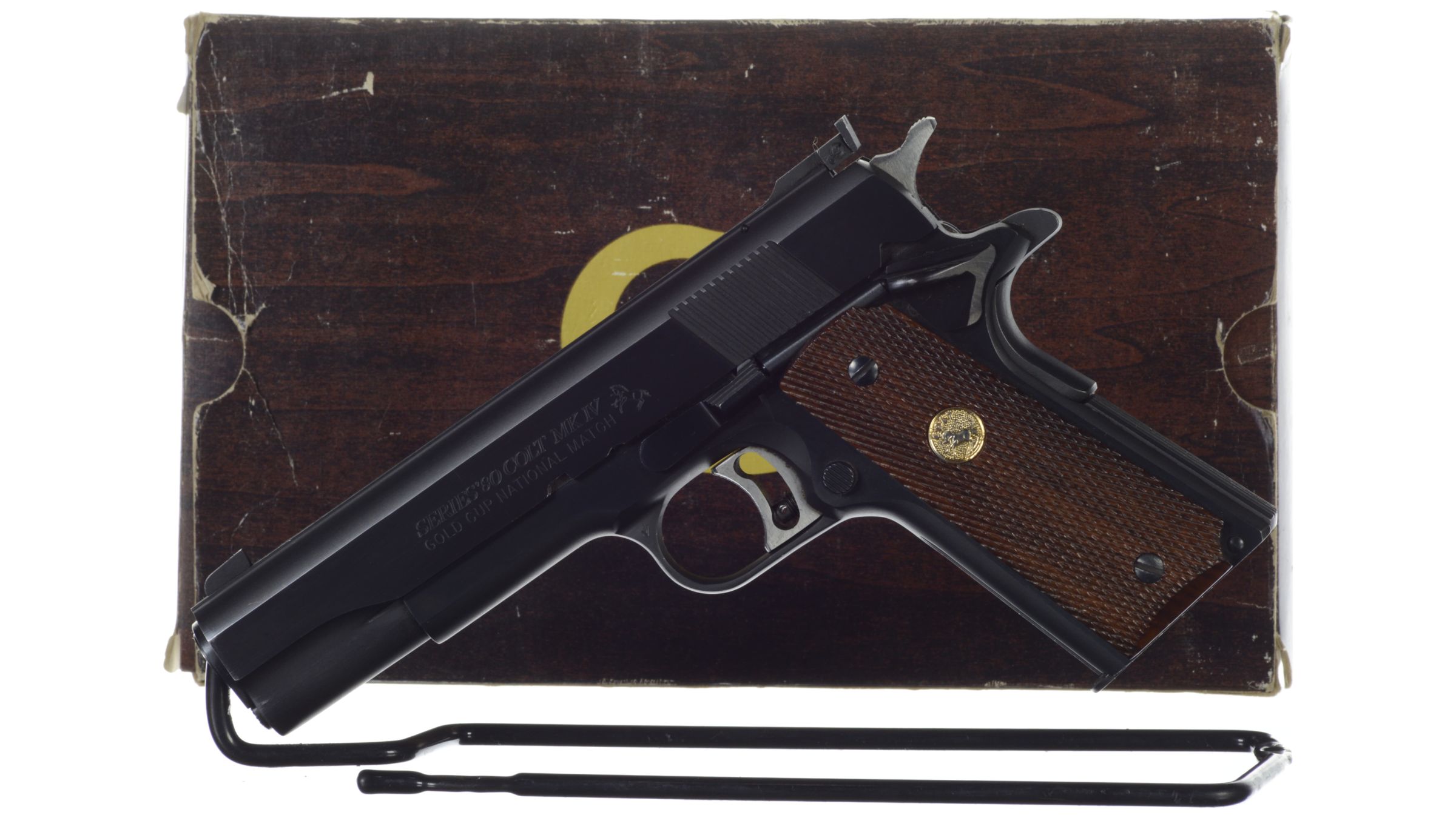 Colt Series 80 MK IV Gold Cup National Match Pistol with Box | Rock ...
