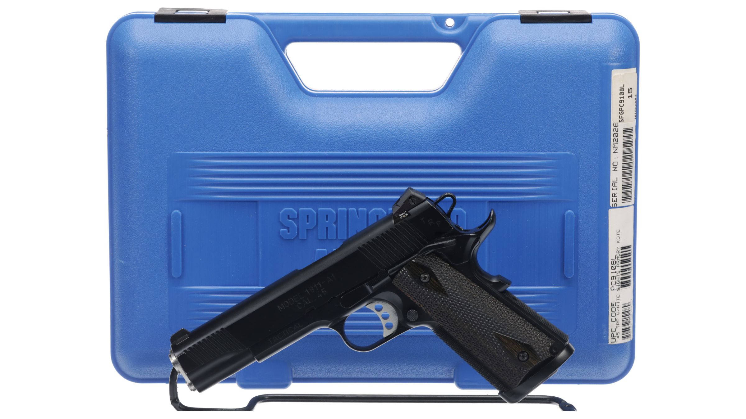 Springfield Armory Model 1911-A1 TRP Tactical Pistol with Case | Rock ...