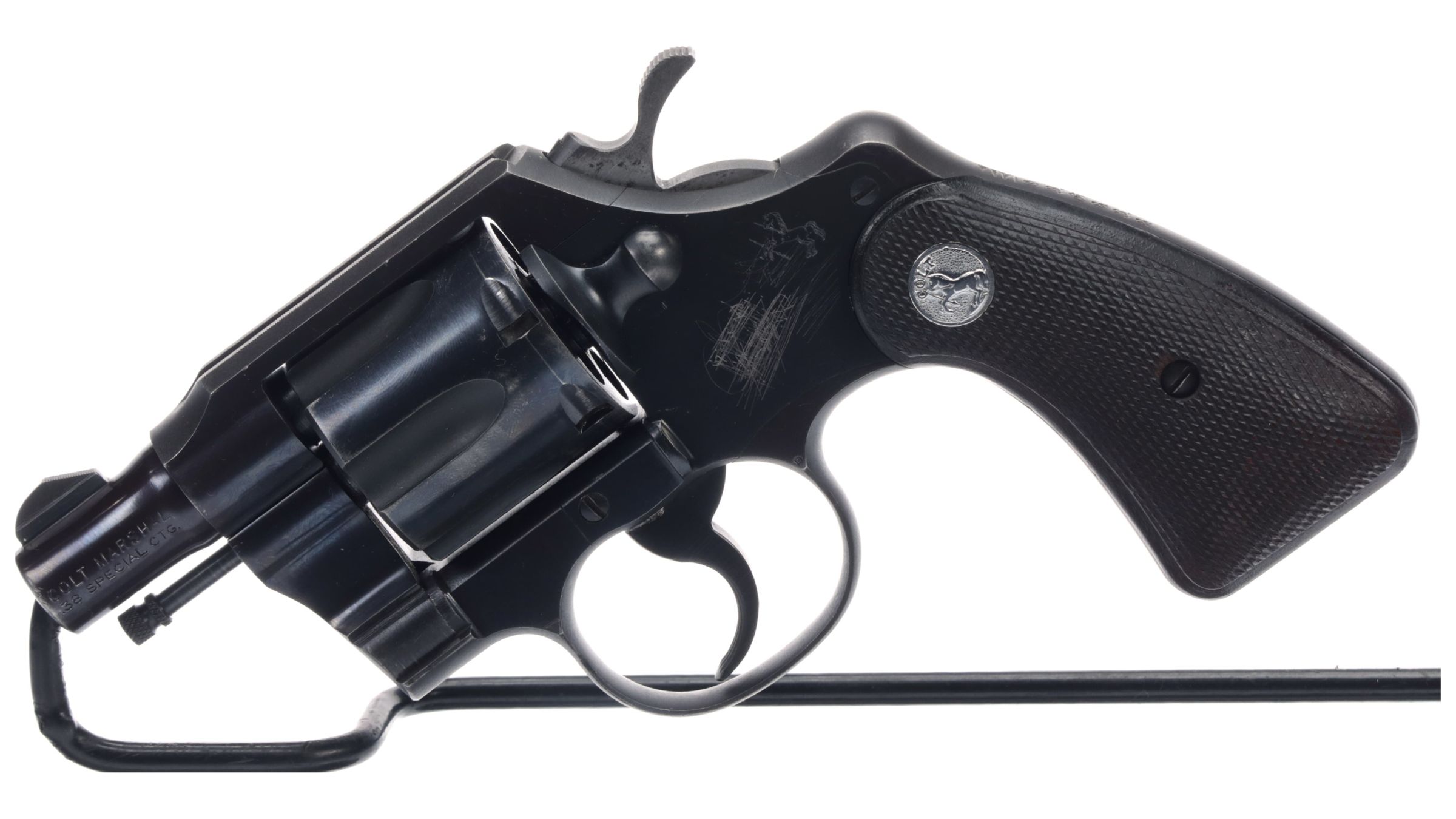 Scarce Colt Marshal Double Action Revolver with 2 Inch Barrel | Rock ...