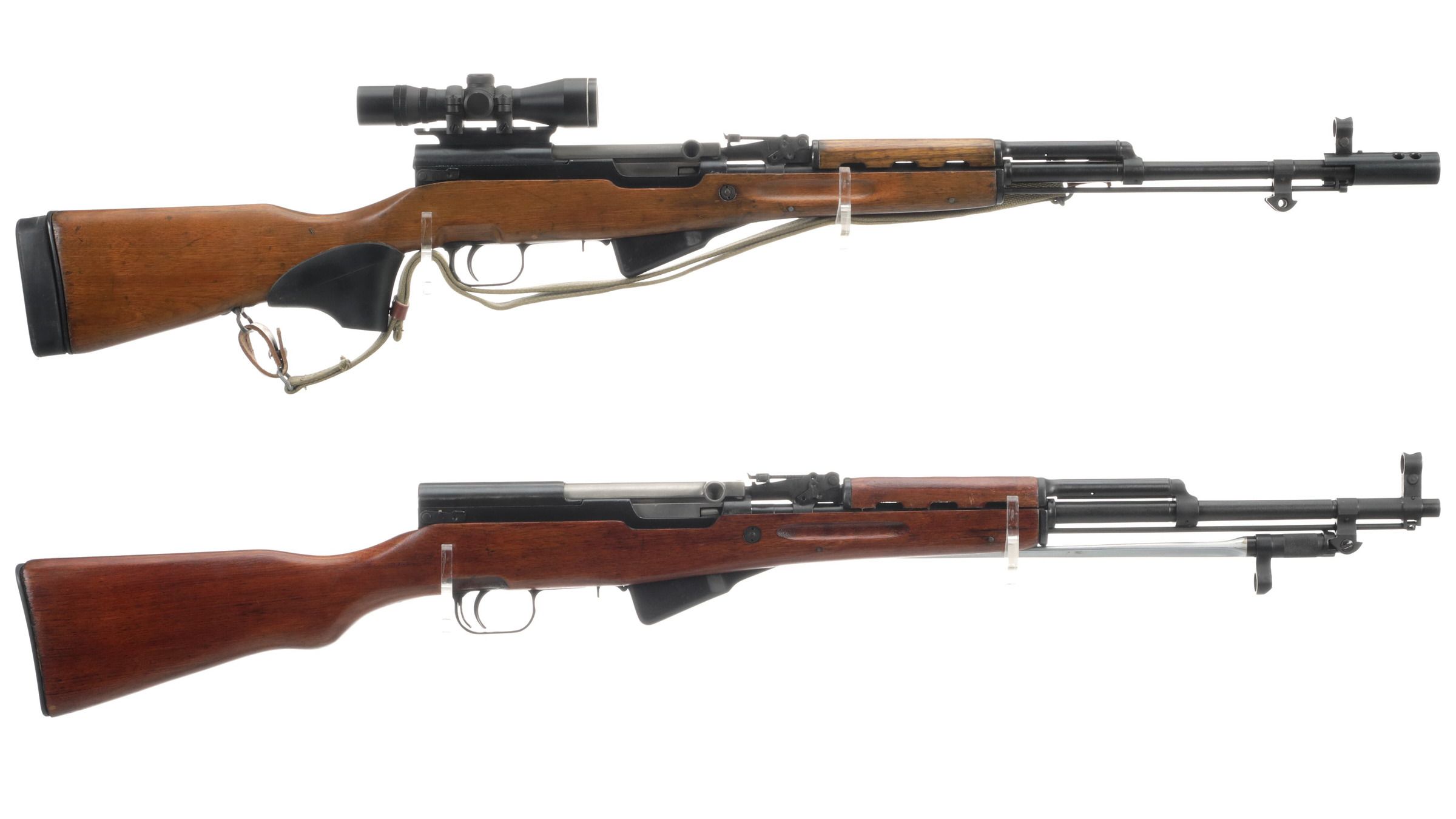 Two Chinese SKS Semi-Automatic Rifles | Rock Island Auction