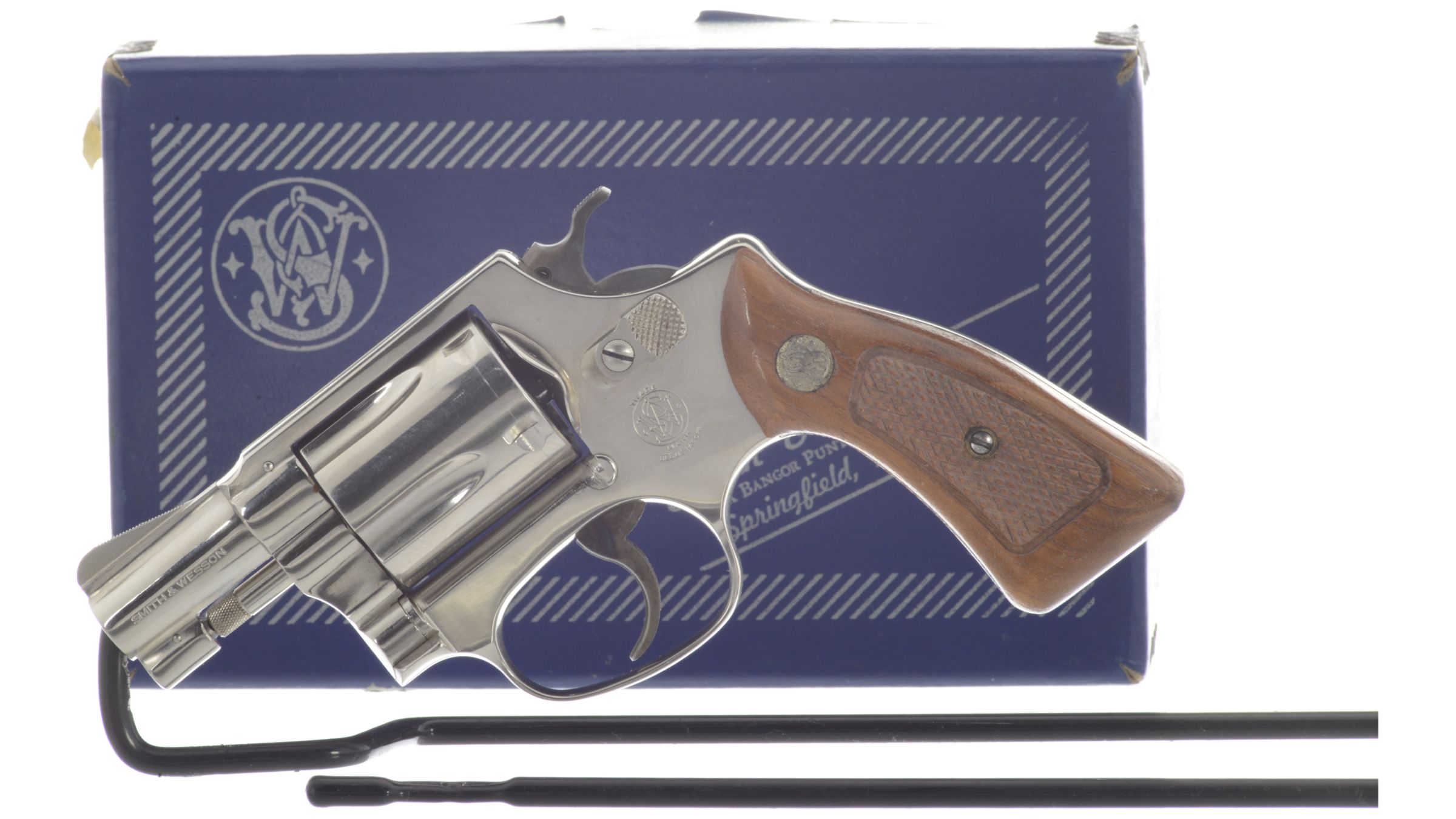 Smith & Wesson Model 36 Double Action Revolver with Box | Rock Island ...